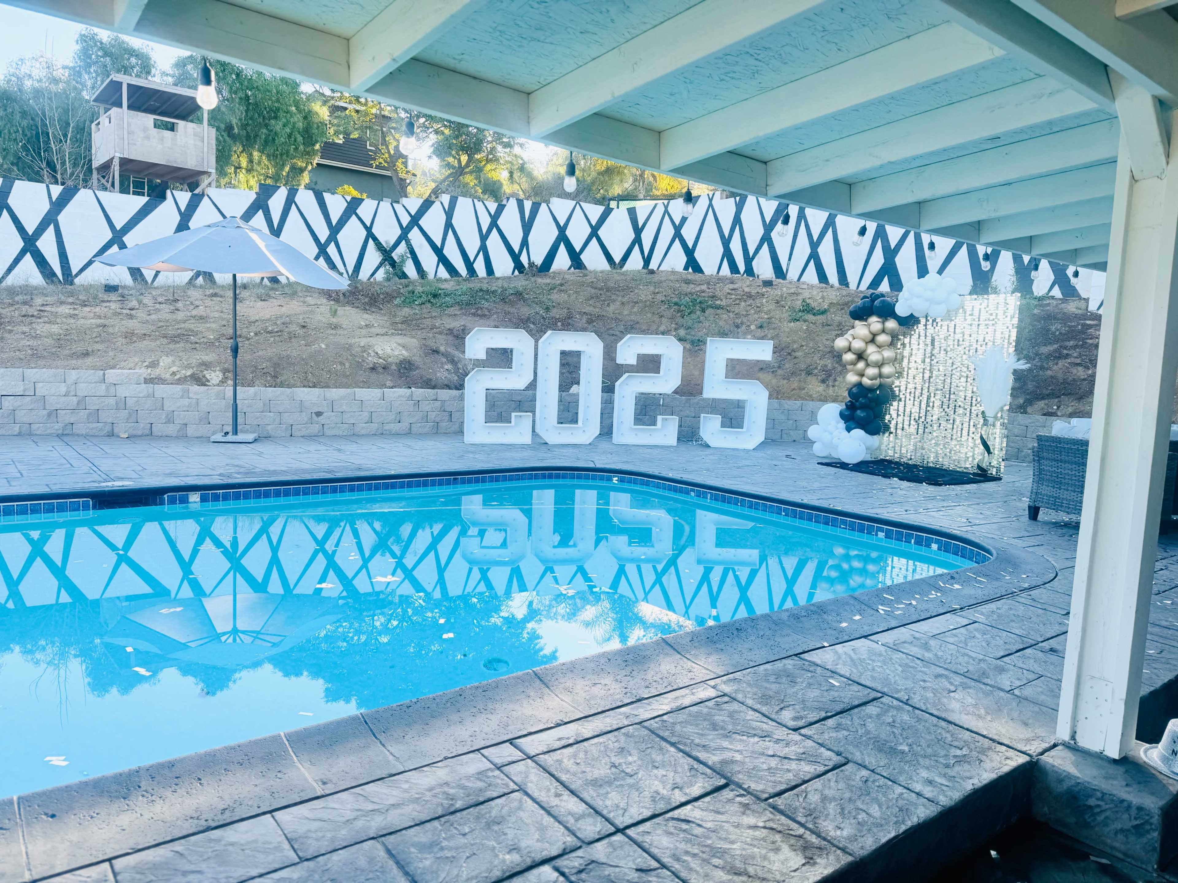 Spacious Backyard Pool Retreat for Parties and Gatherings, Spring ...