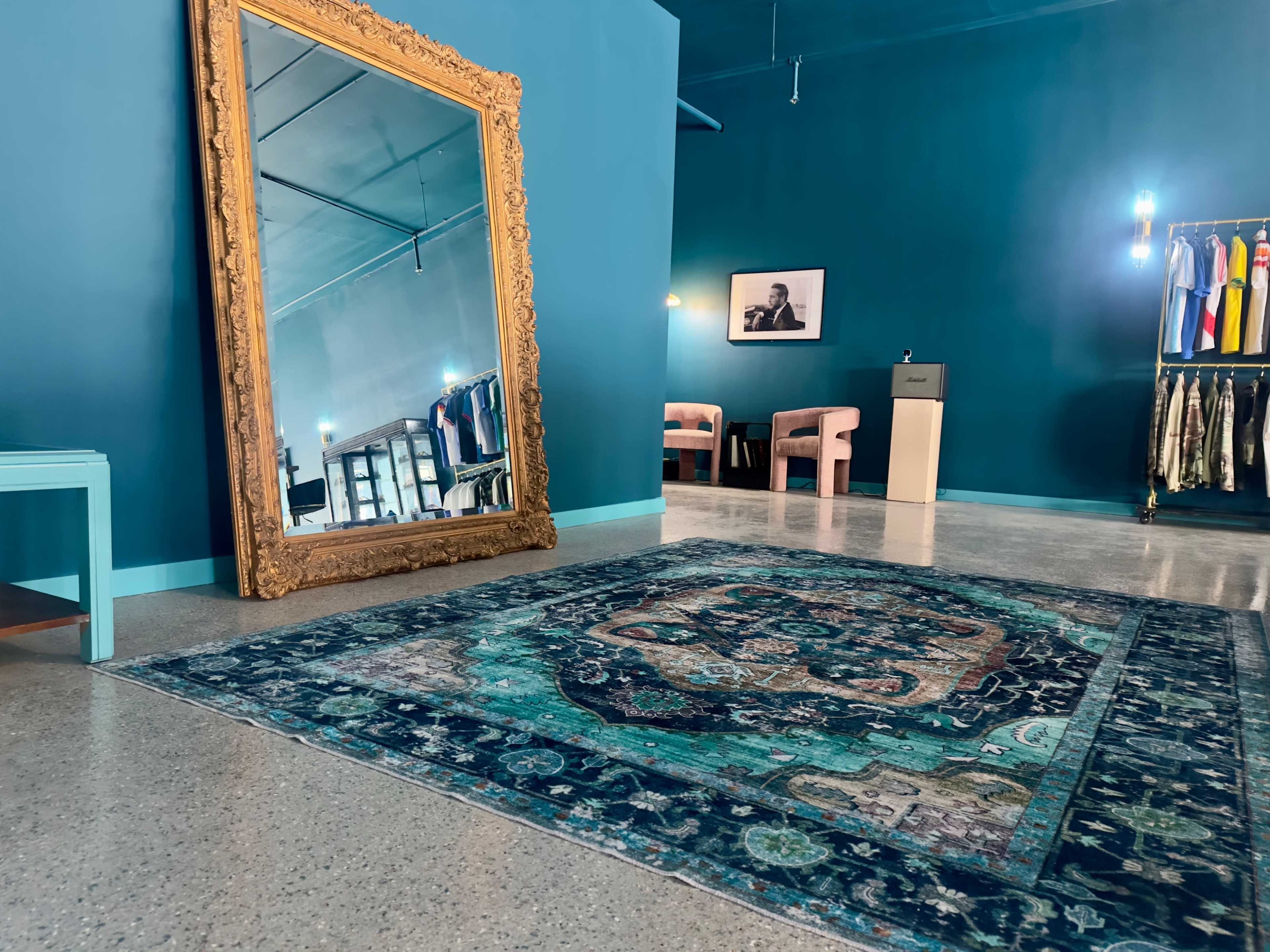 Mess Of Blues | Pinnacle of Style Loft: Elvis Meets Miami Vice with ...