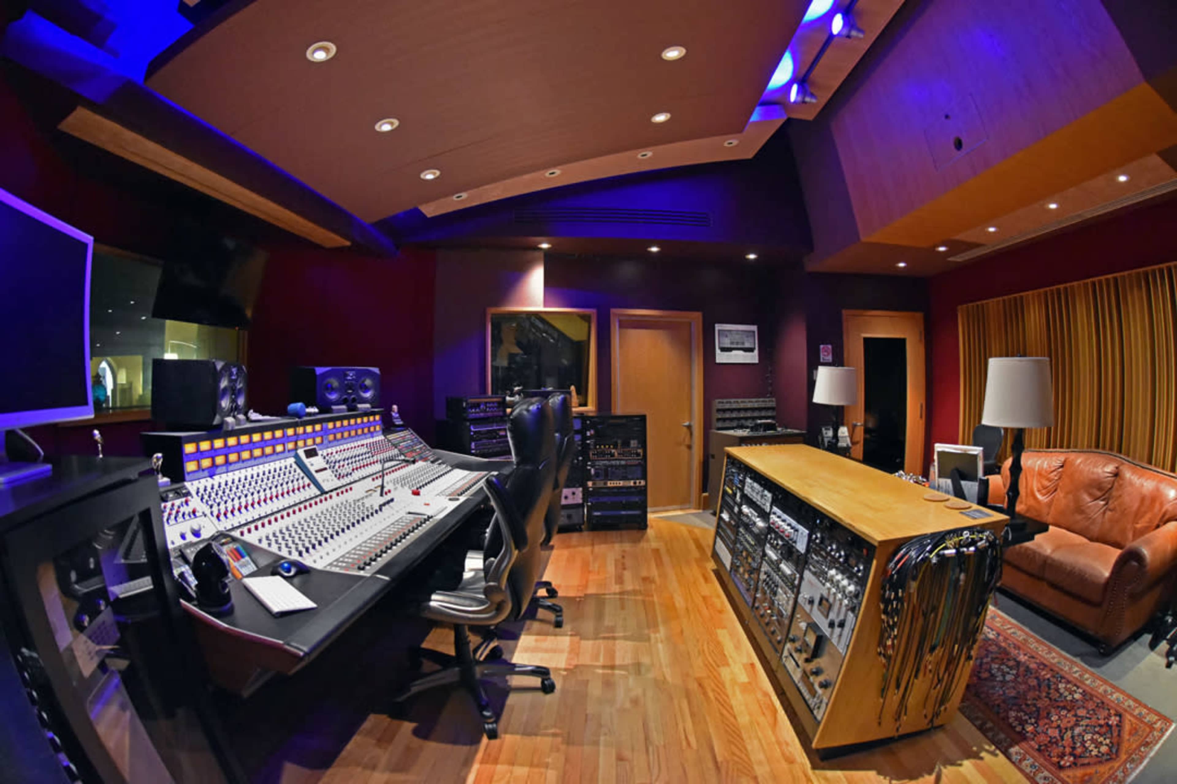 Big Blue North Recording Studio | Commercial recording studio in an old ...