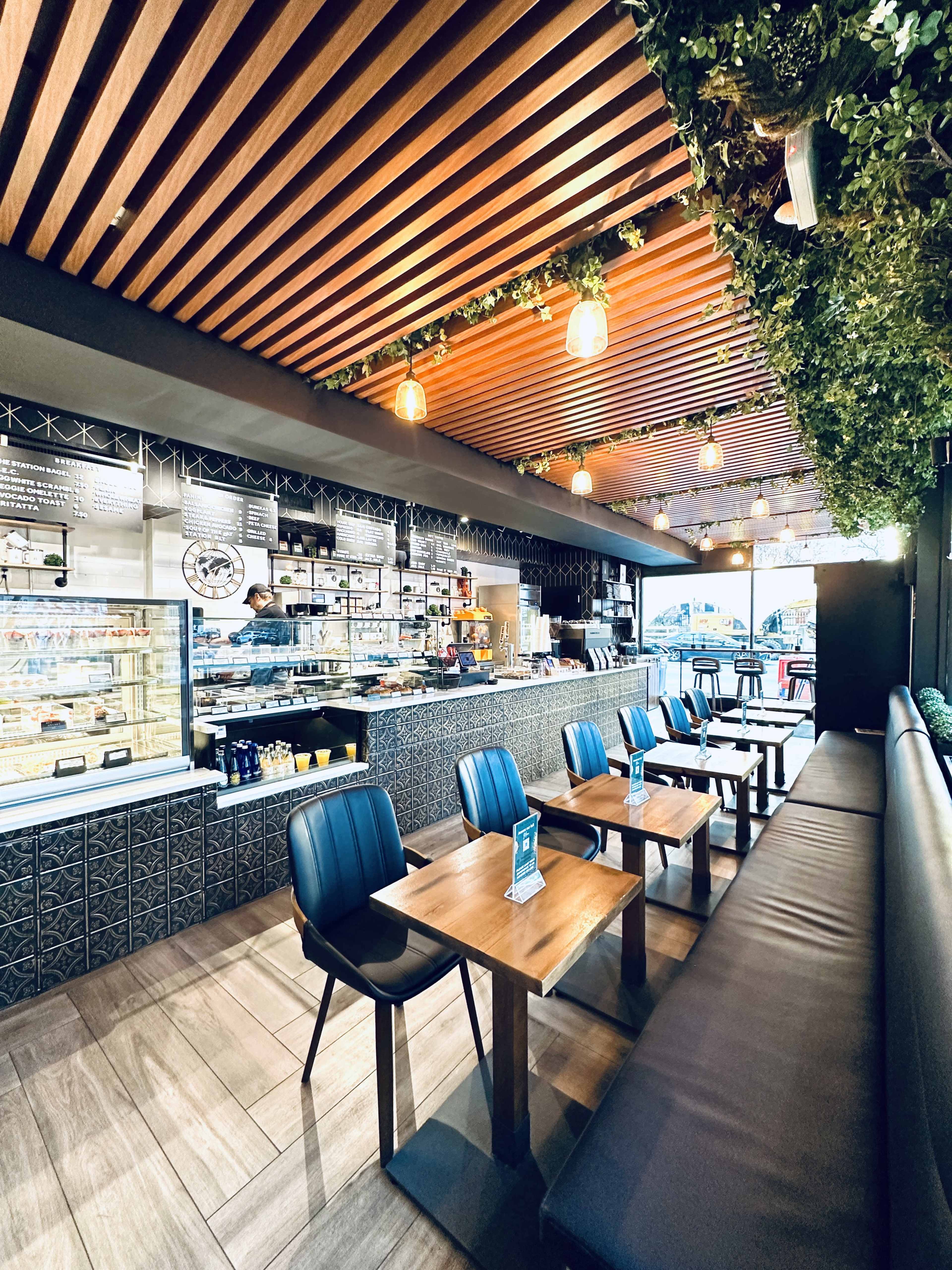 Murray Hill Chic Café with Oversized Storefront, New York, NY | Event ...