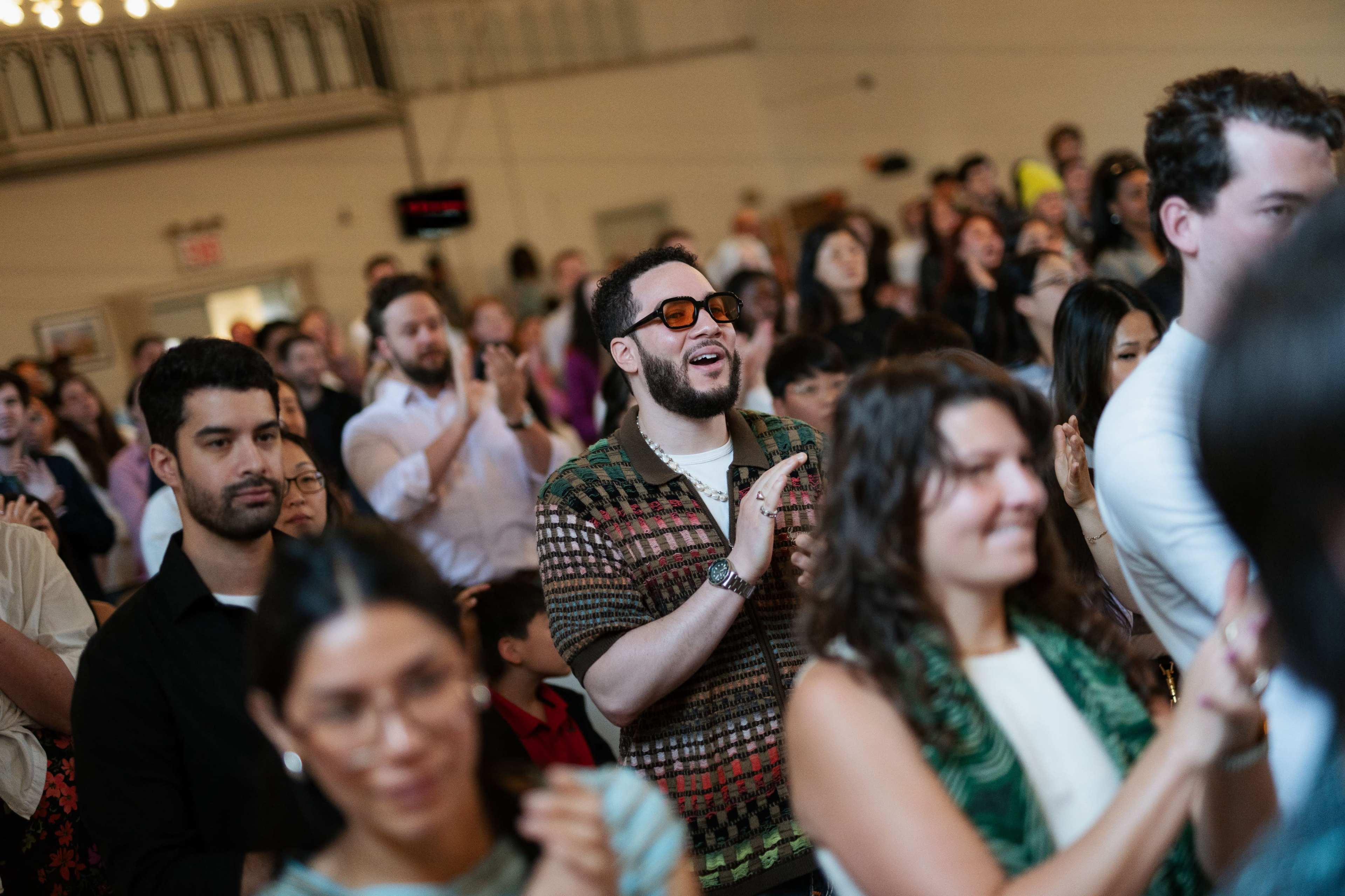 Oaks Church Brooklyn | Williamsburg minimalistic gathering space with ...