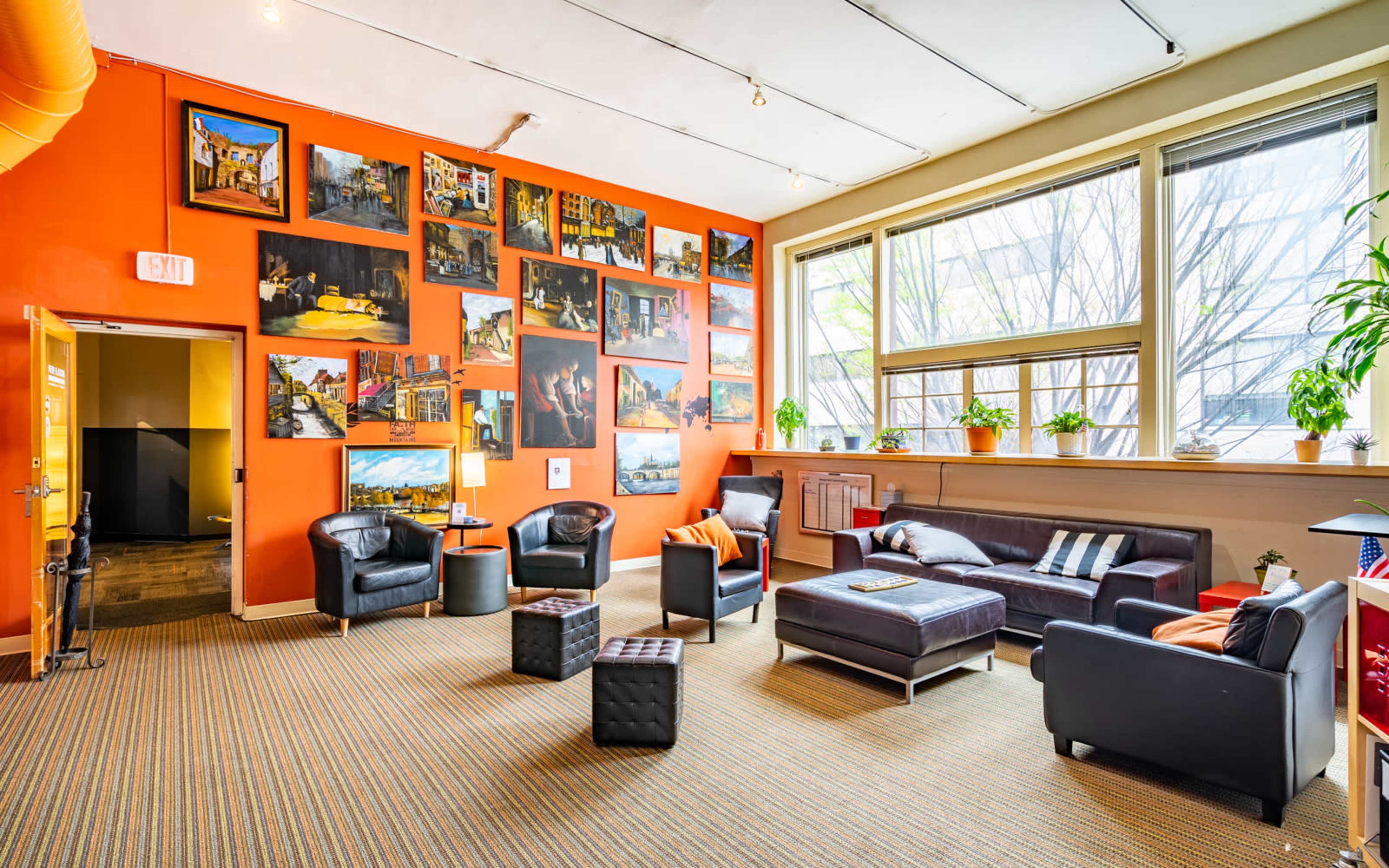 Modern Collab Room with Apple TV, Kitchen, & More, Norfolk, VA | Off ...