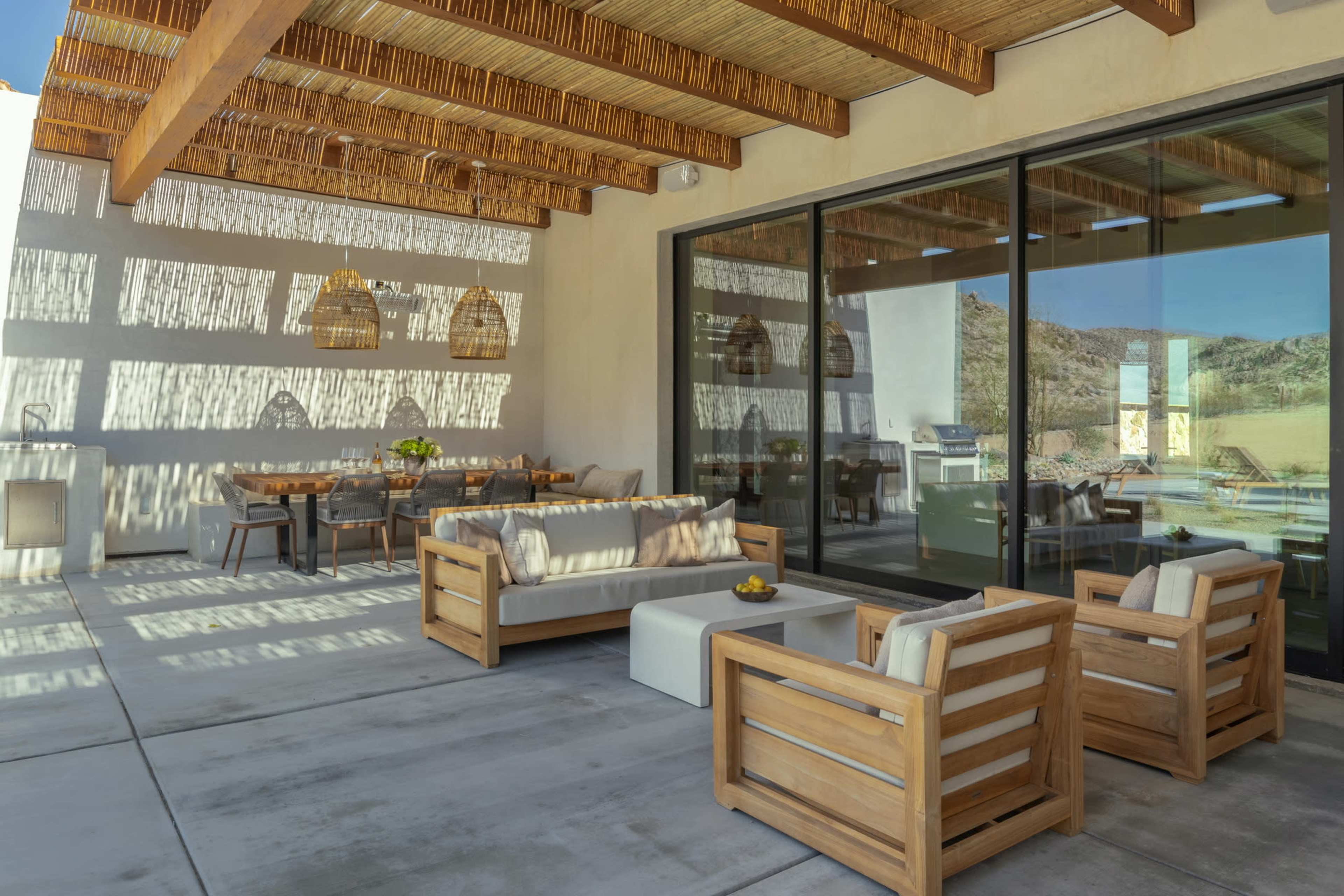 Villa Paros | Modern Desert Villa with Pool, Spa, Roof Deck + 360 ...