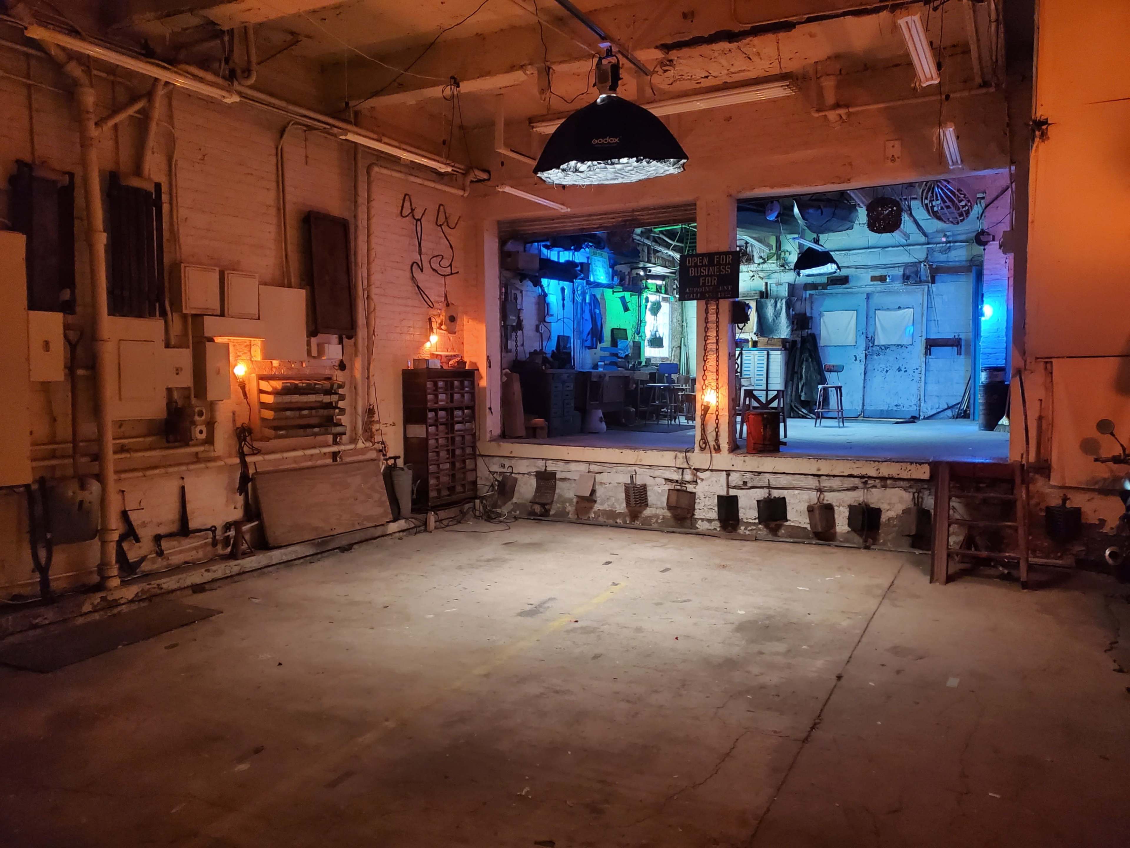 Brooklyn Optics | Garage & Loading Dock in 1920s Factory Warehouse ...