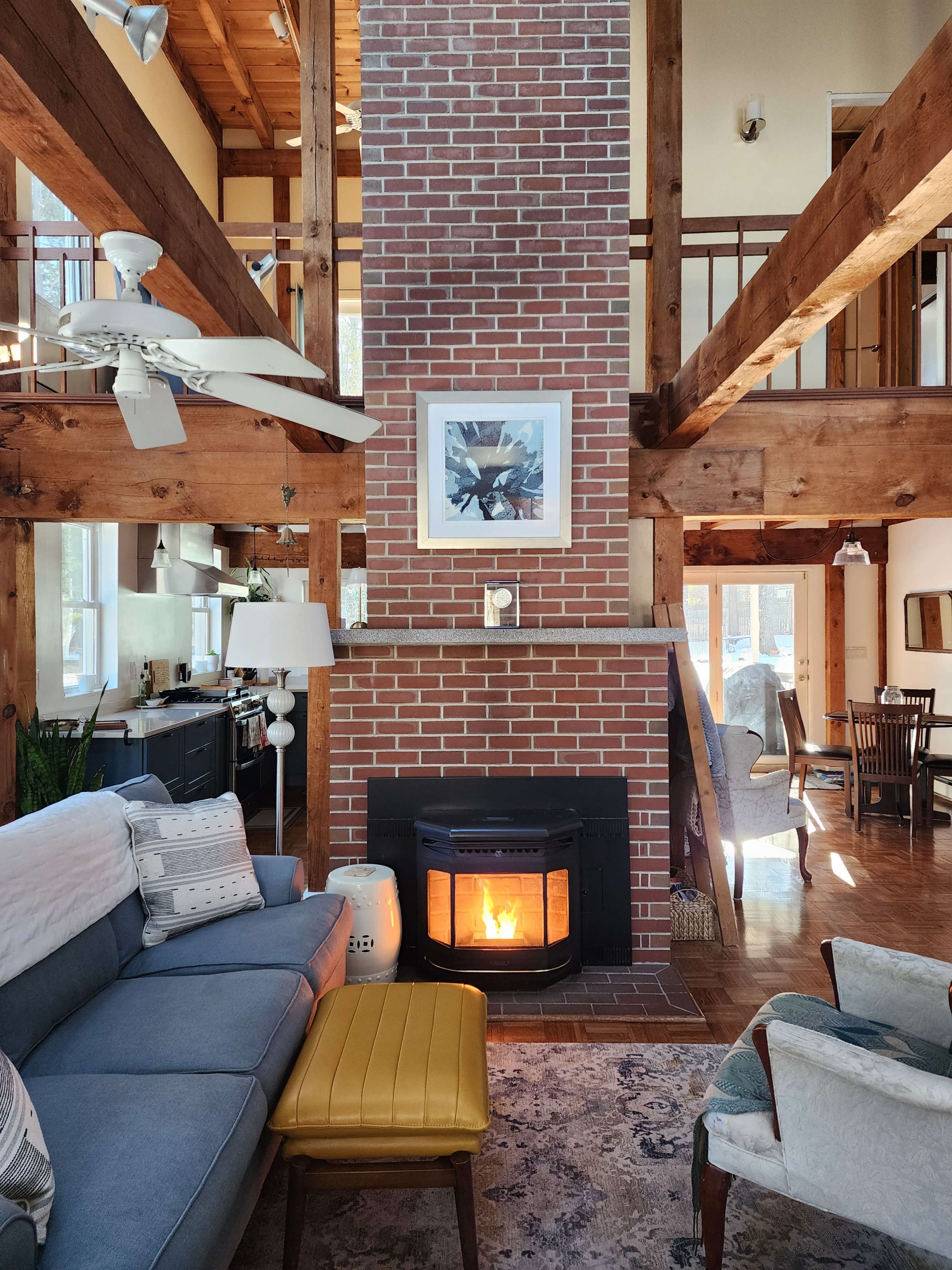 Post-and-Beam style home. Light and airy with beautifully landscaped ...