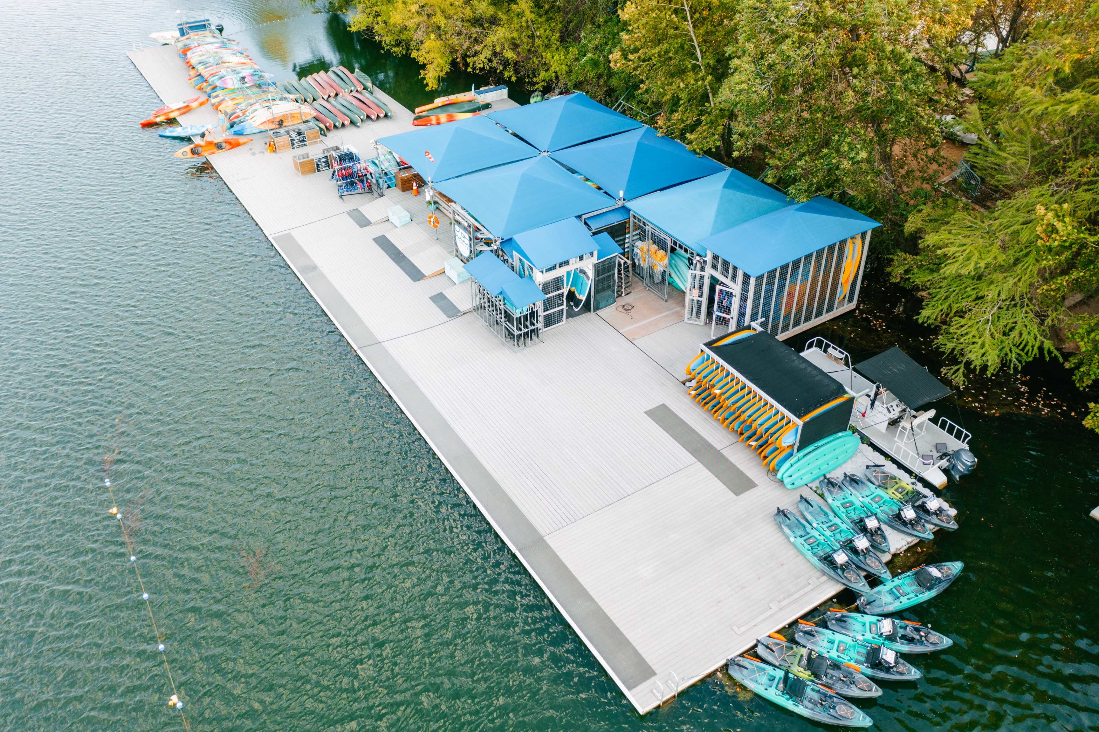 Aesthetic Urban Dock with Scenic Views, Austin, TX | Production | Peerspace