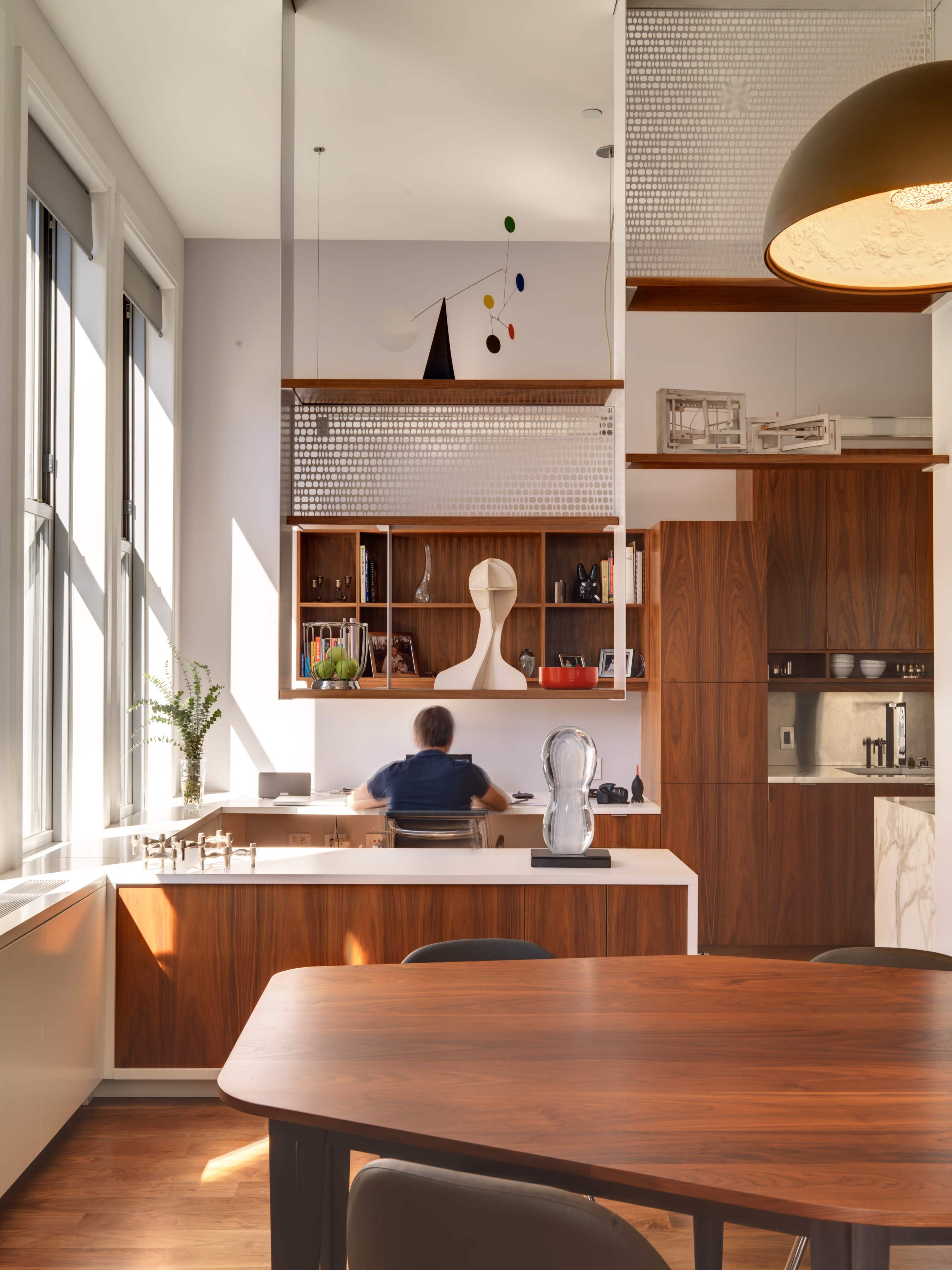 Ft. in NY Mag + Dwell - Modern Sun-Drenched Chelsea Loft with Rounded ...