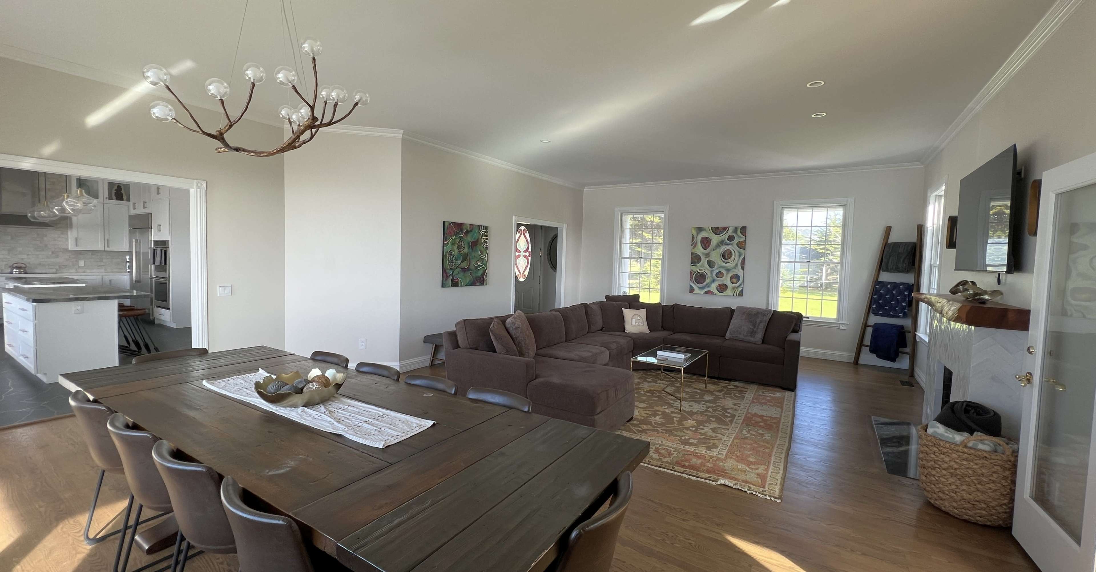 Cliffside mansion with fabulous ocean view and parklike setting, Caspar ...