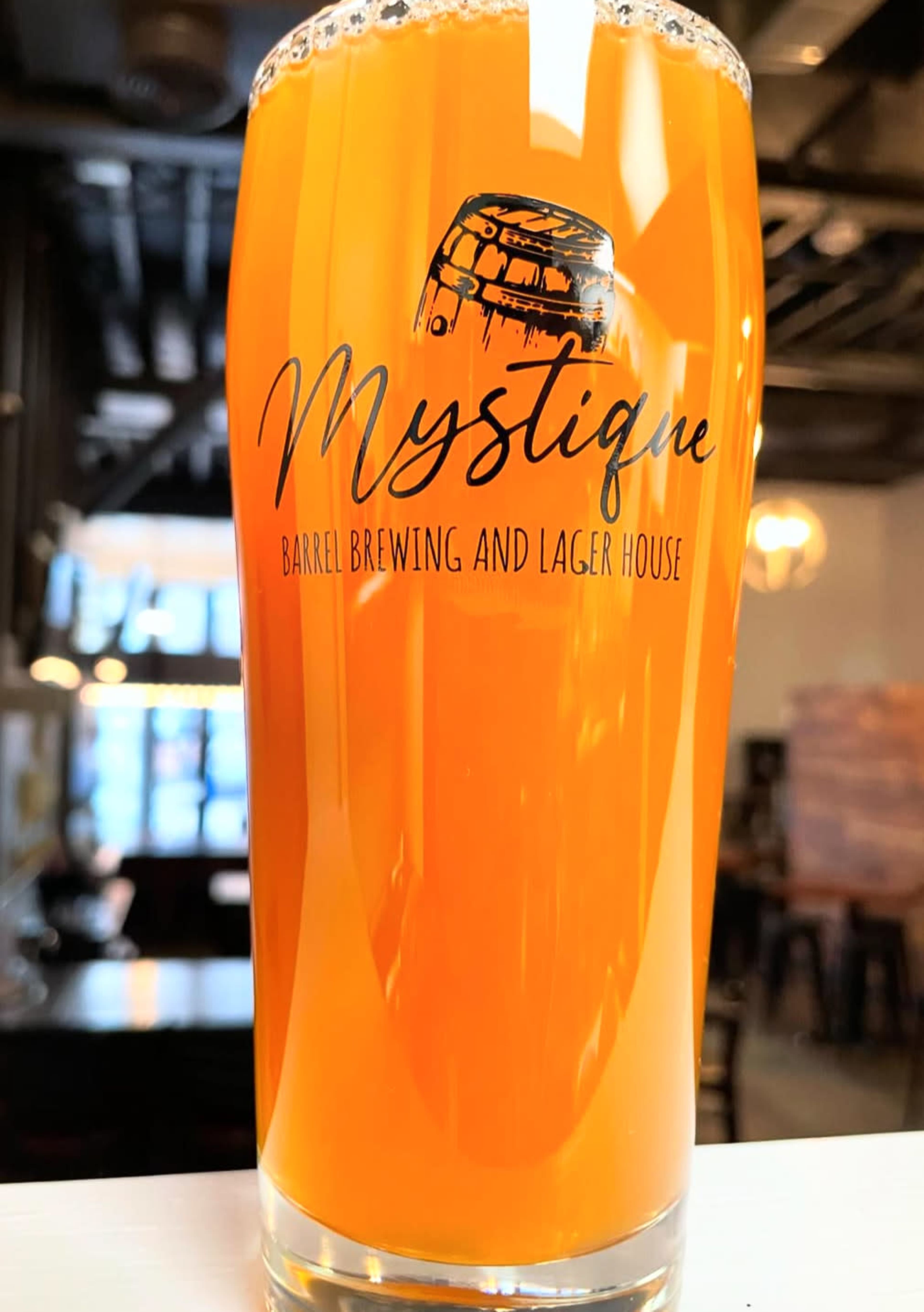 Mystique Barrel Brewing and Lager House | Industrial style, rustic ...
