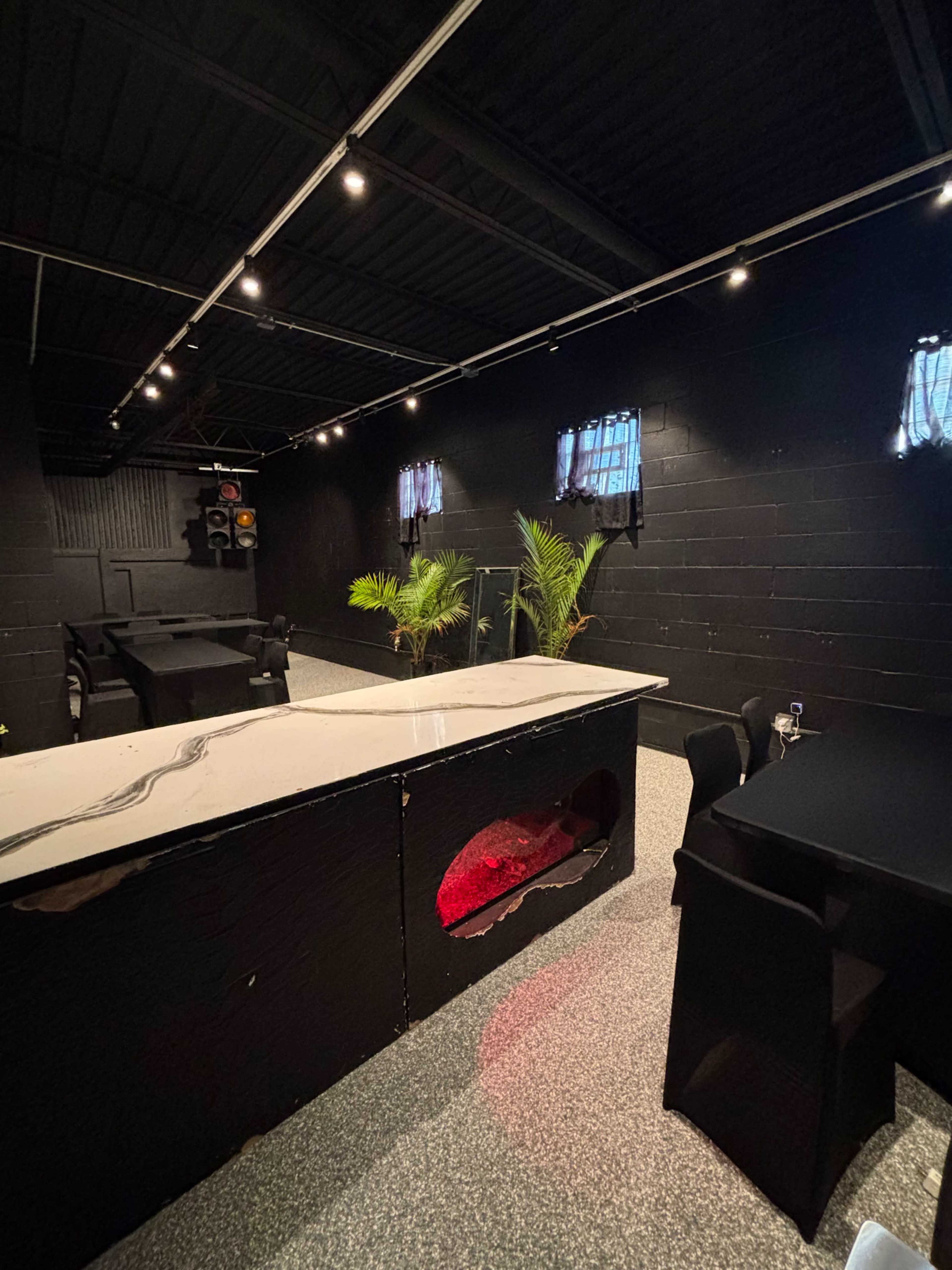 Studio 214 | Modern All-Black Loft Studio | Perfect for Private Events ...