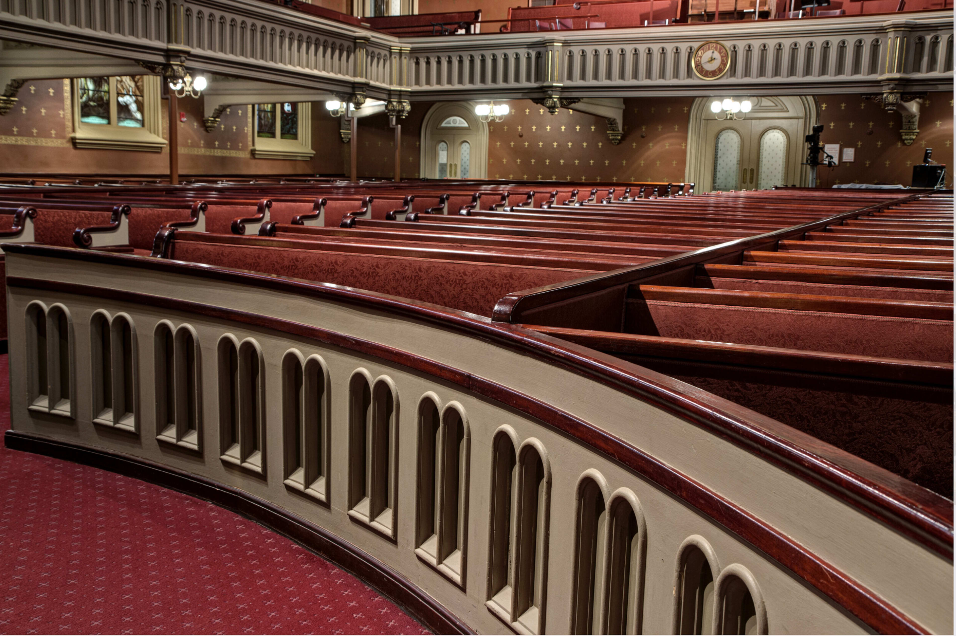 Historic Grand Church Sanctuary in Nomad District, NYC, New York, NY ...