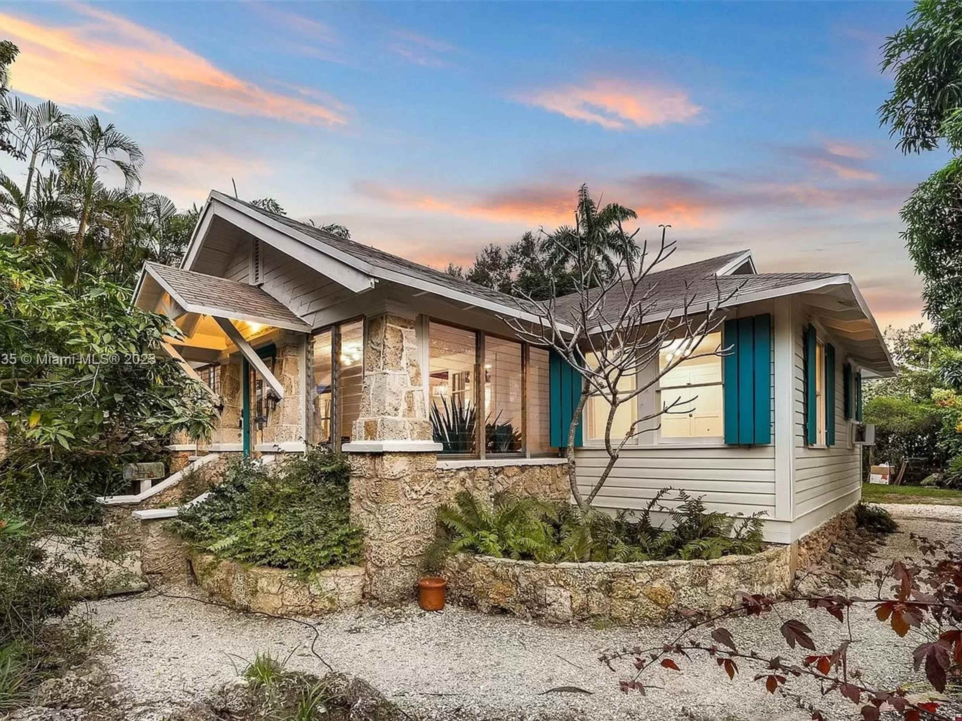 Charming Coral Rock Cottage, Coconut Grove, Miami, FL | Production ...