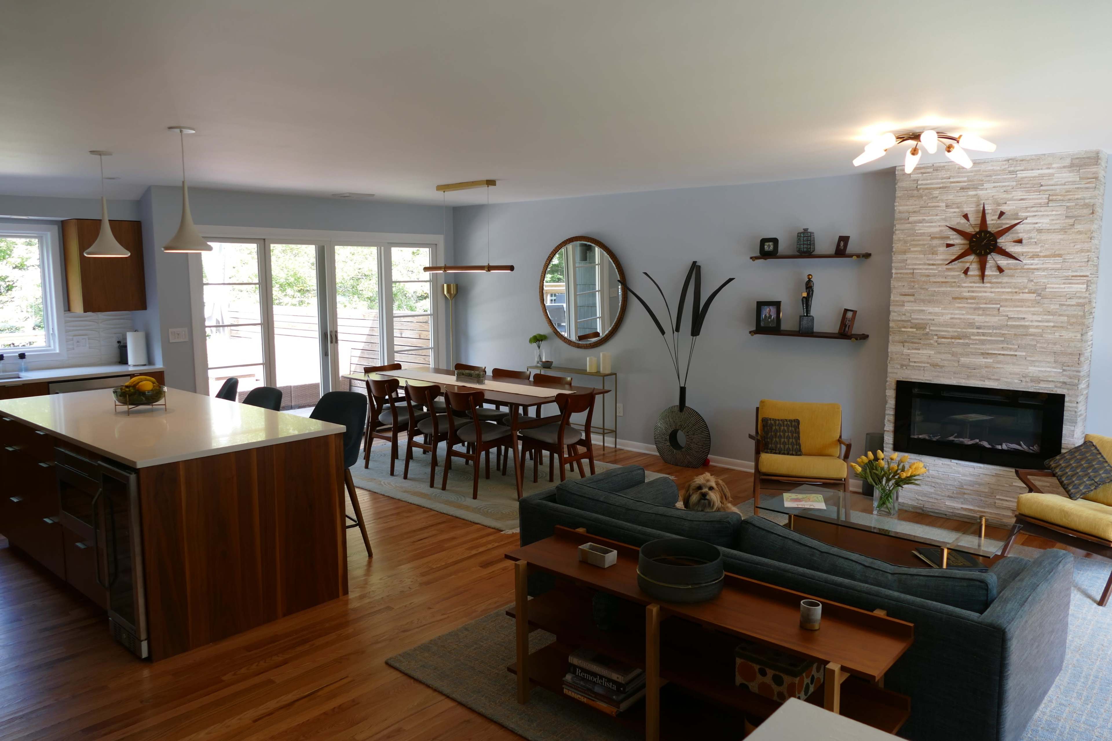 Mid-century modern split-level ranch, Woodstock, NY | Production ...