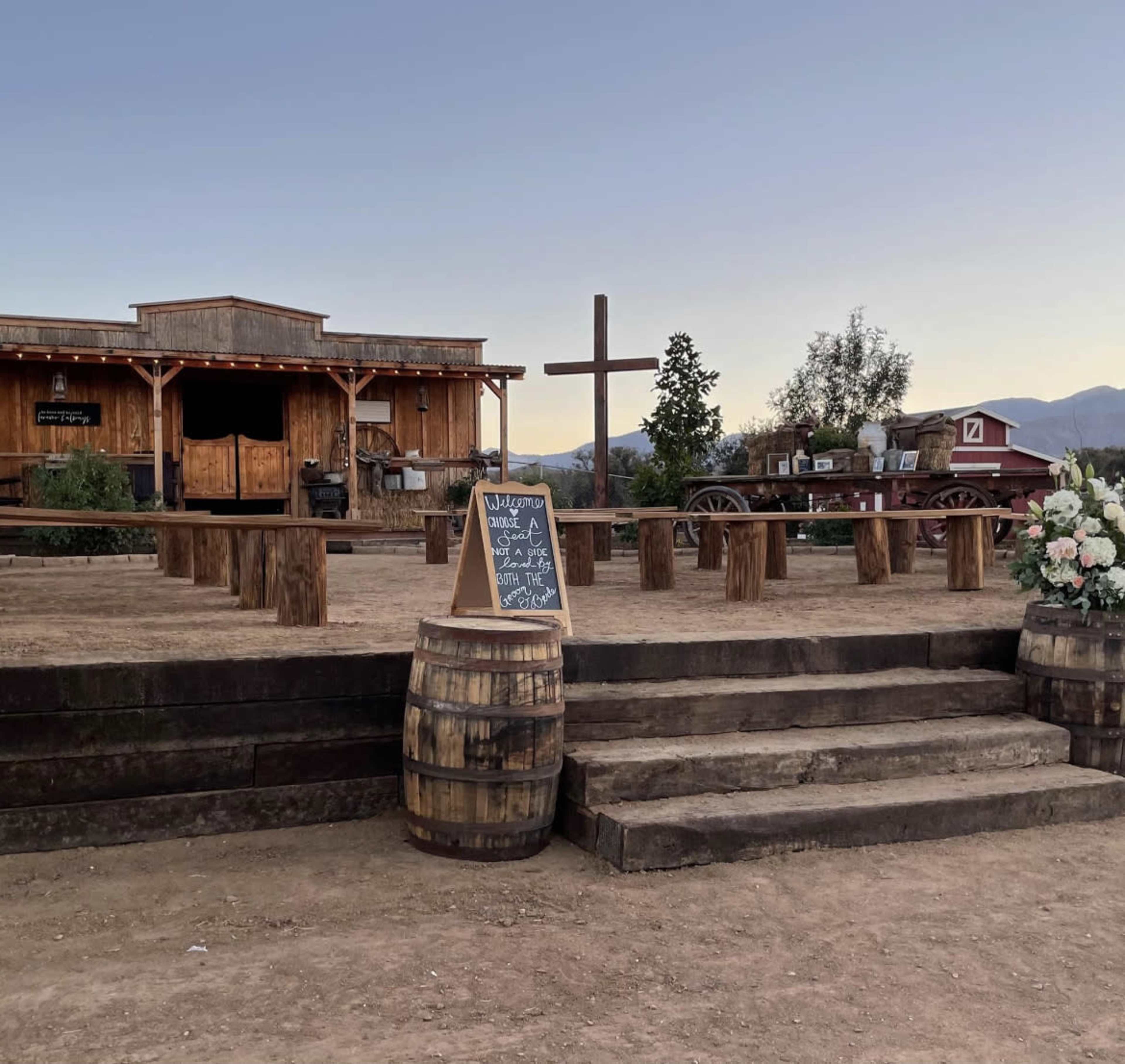 El Rancho De Rosas | White Rose Garden Venue, Phelan, CA | Event ...