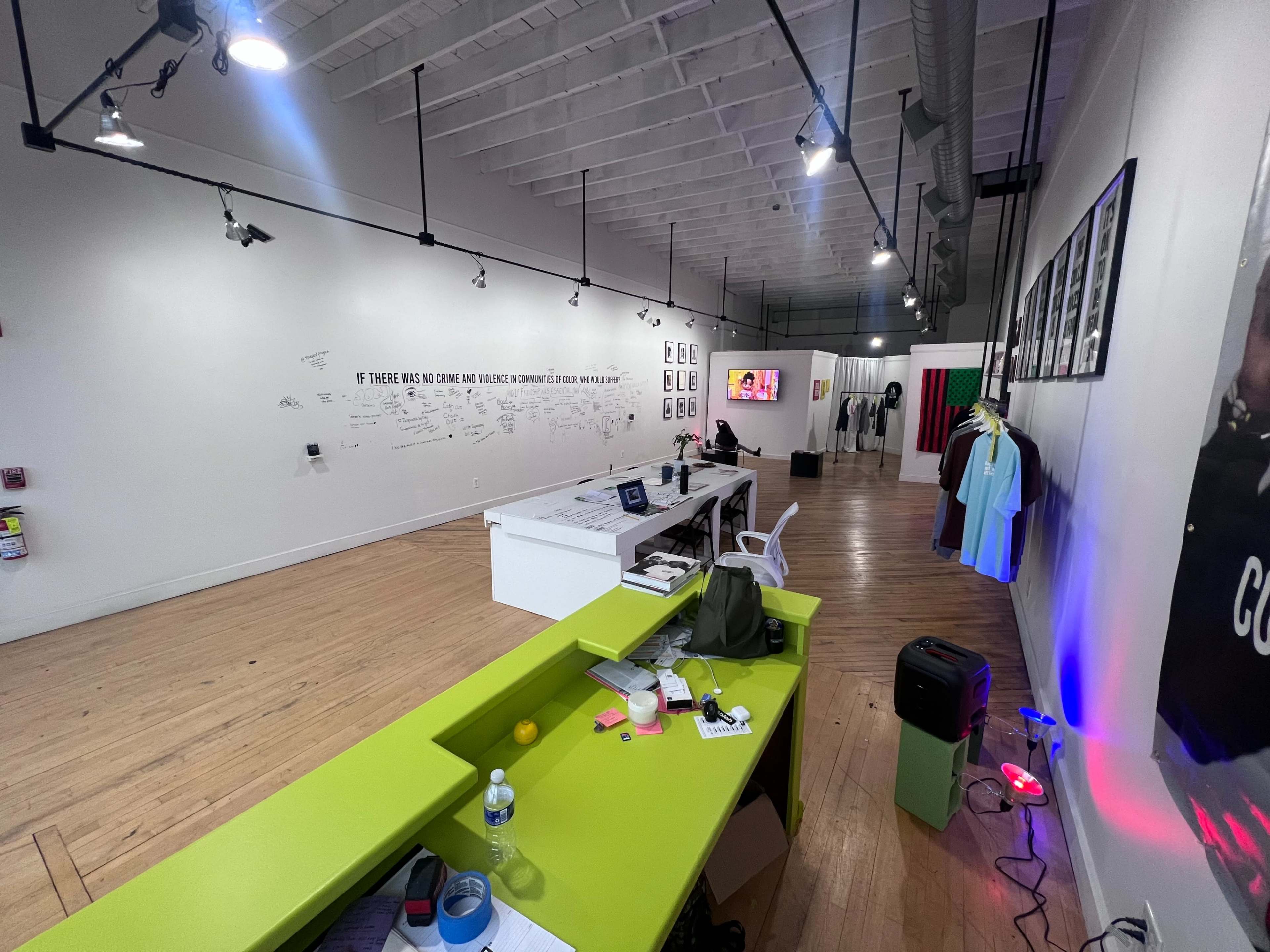 Lofty Open Space Storefront in Ohio City Warehouse District, Cleveland ...
