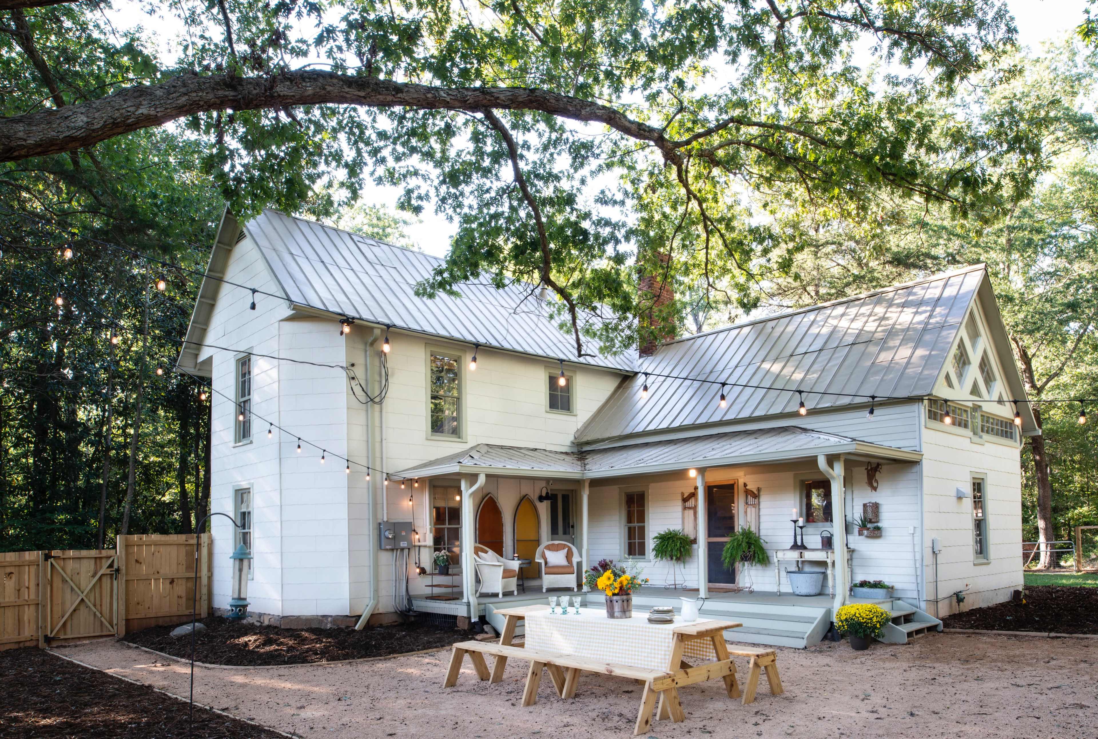 Charmingly Restored Antique Farmhouse on Seven Wooded Acres, Pittsboro ...