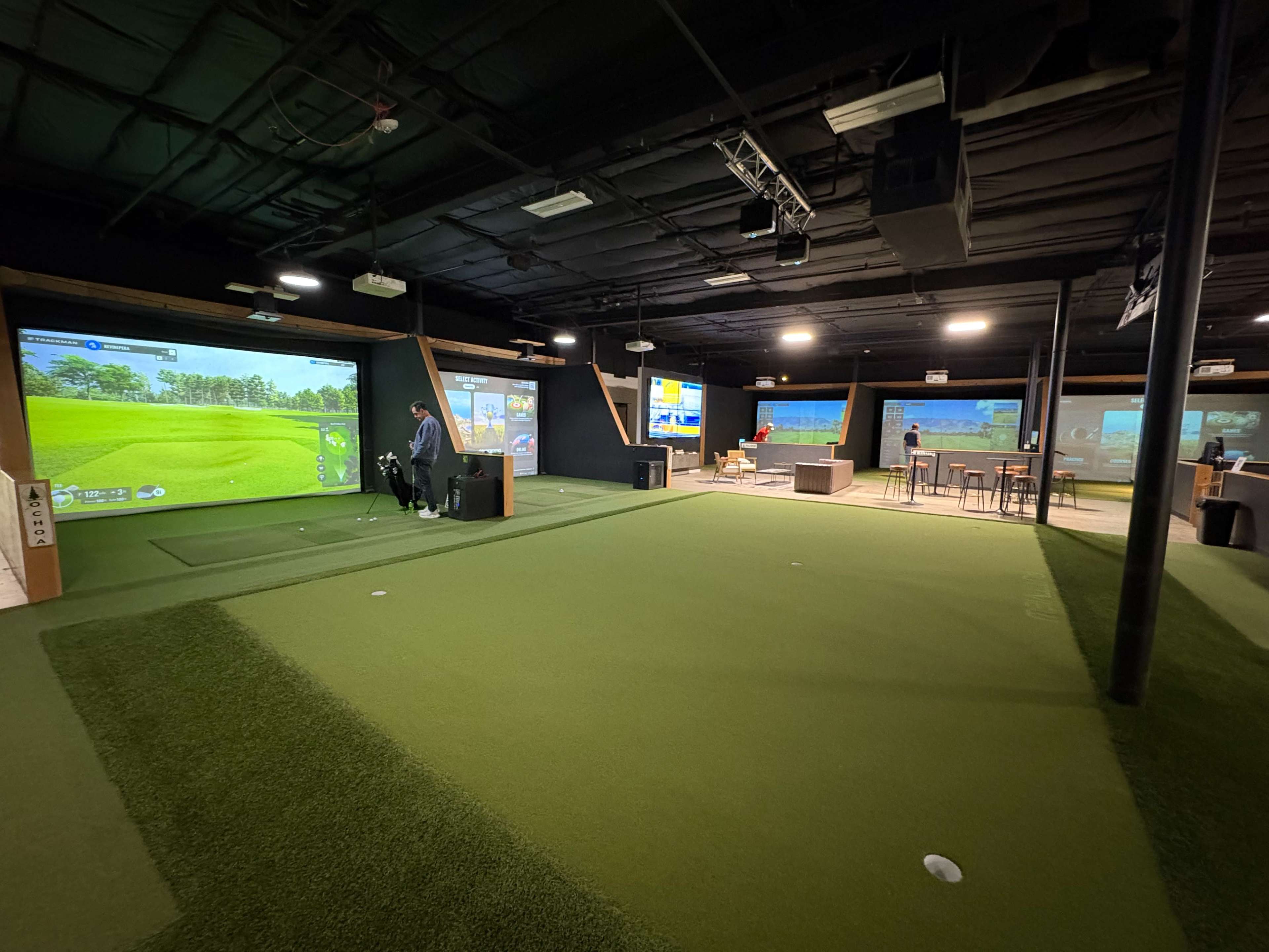 Evergreen Golf Club | Upscale indoor golf club, Redmond, WA | Off-Site ...