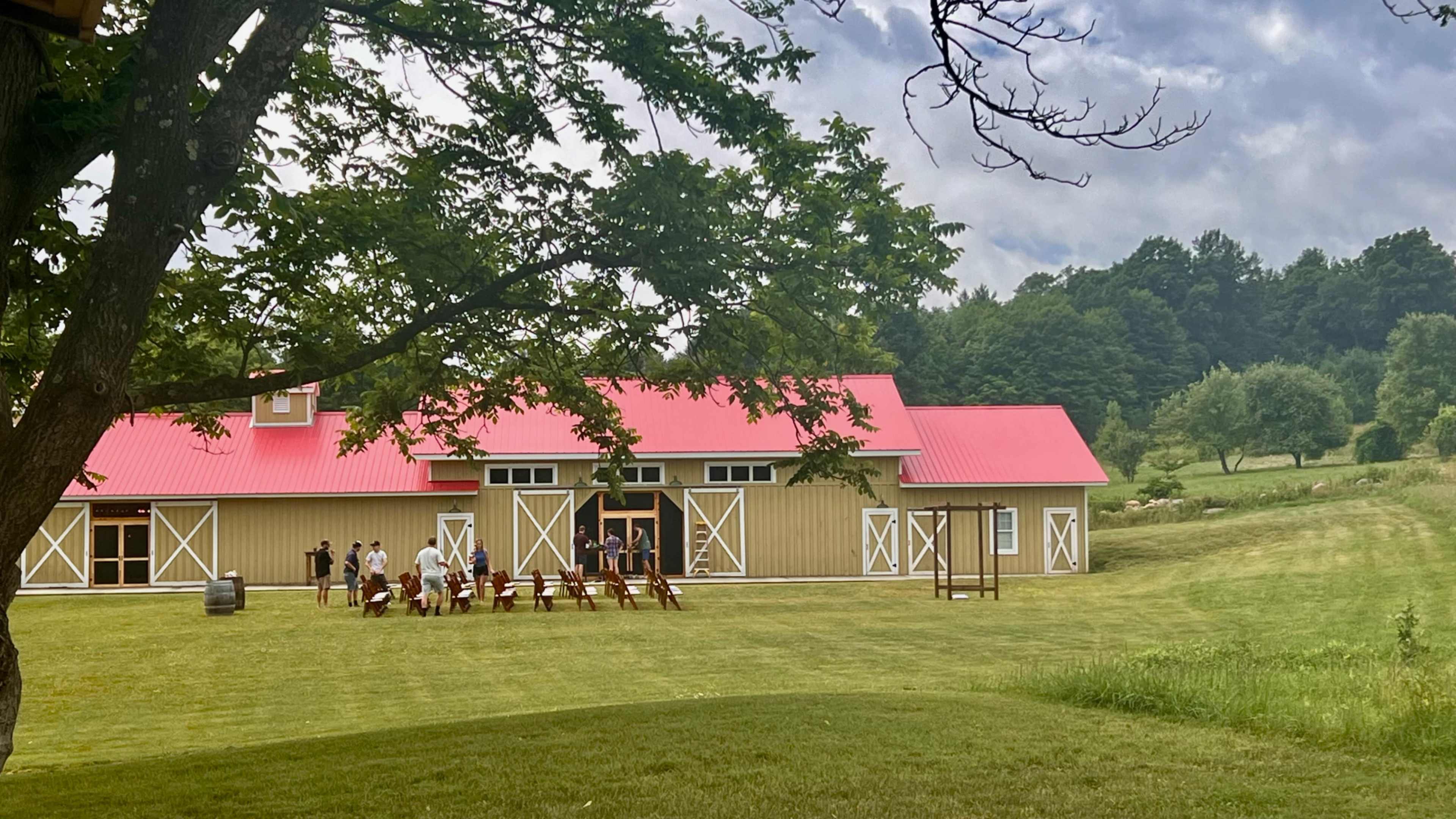 Edgemont Barns | 20 acres, barn, 4 houses, lake view, Moriah, NY ...