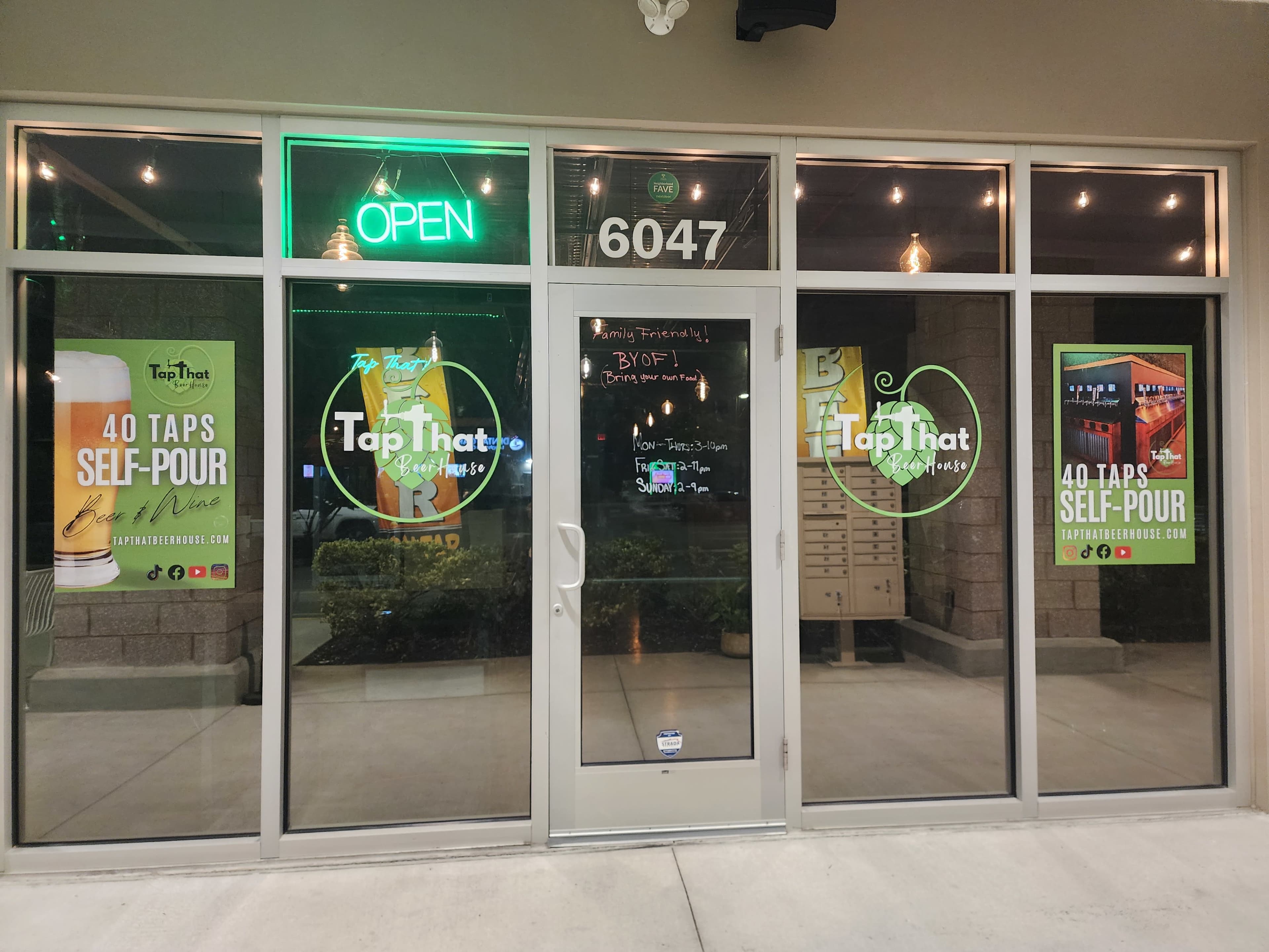 Tap That Beer House | Self pour taproom with comfortable seating and a ...