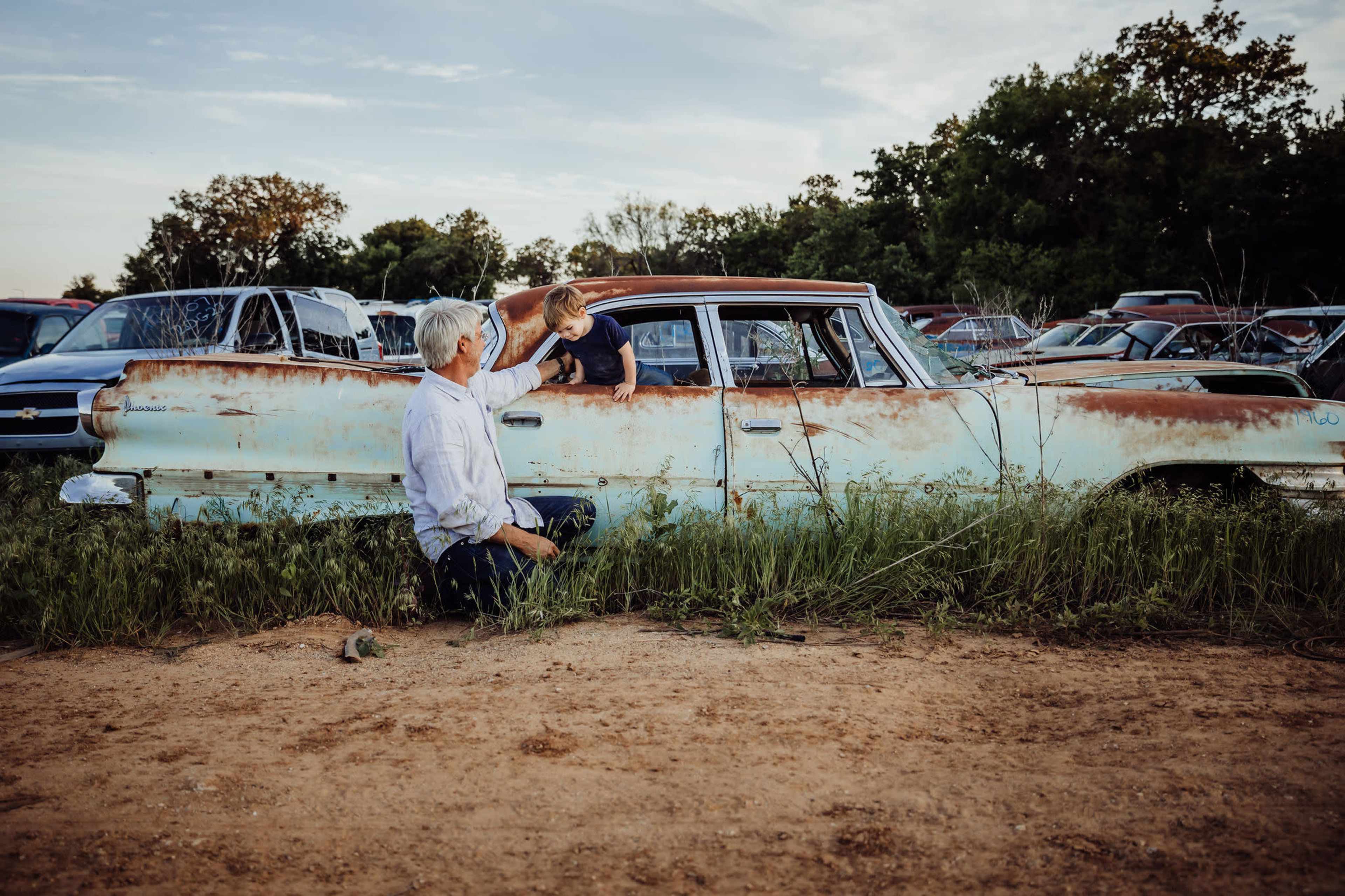 70s Muscle Car Graveyard - 100 acre salvage yard, Graham, TX ...