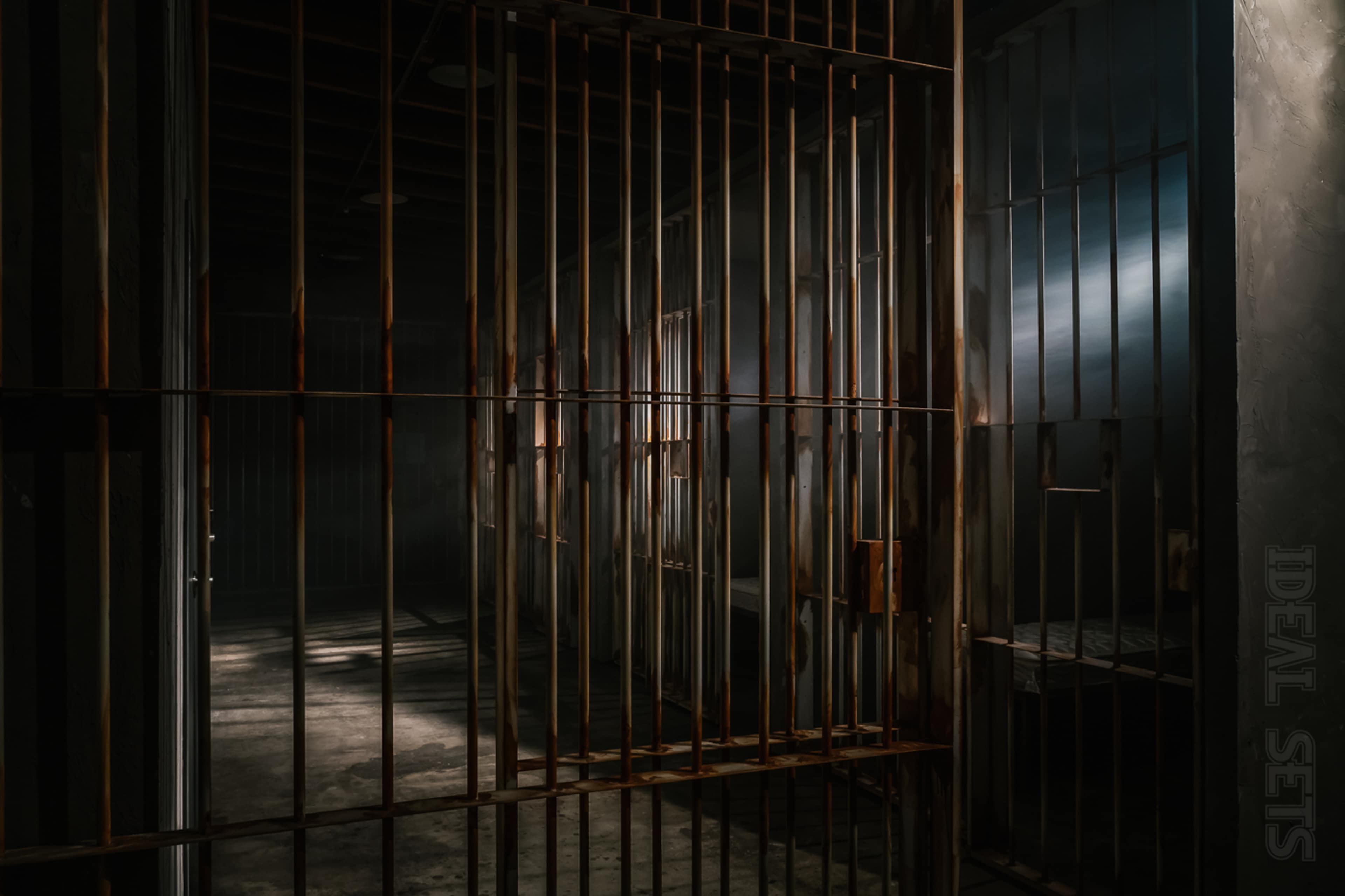 Los Angeles Prison Standing Set Jail Cell Set Filming Location with 20 ...