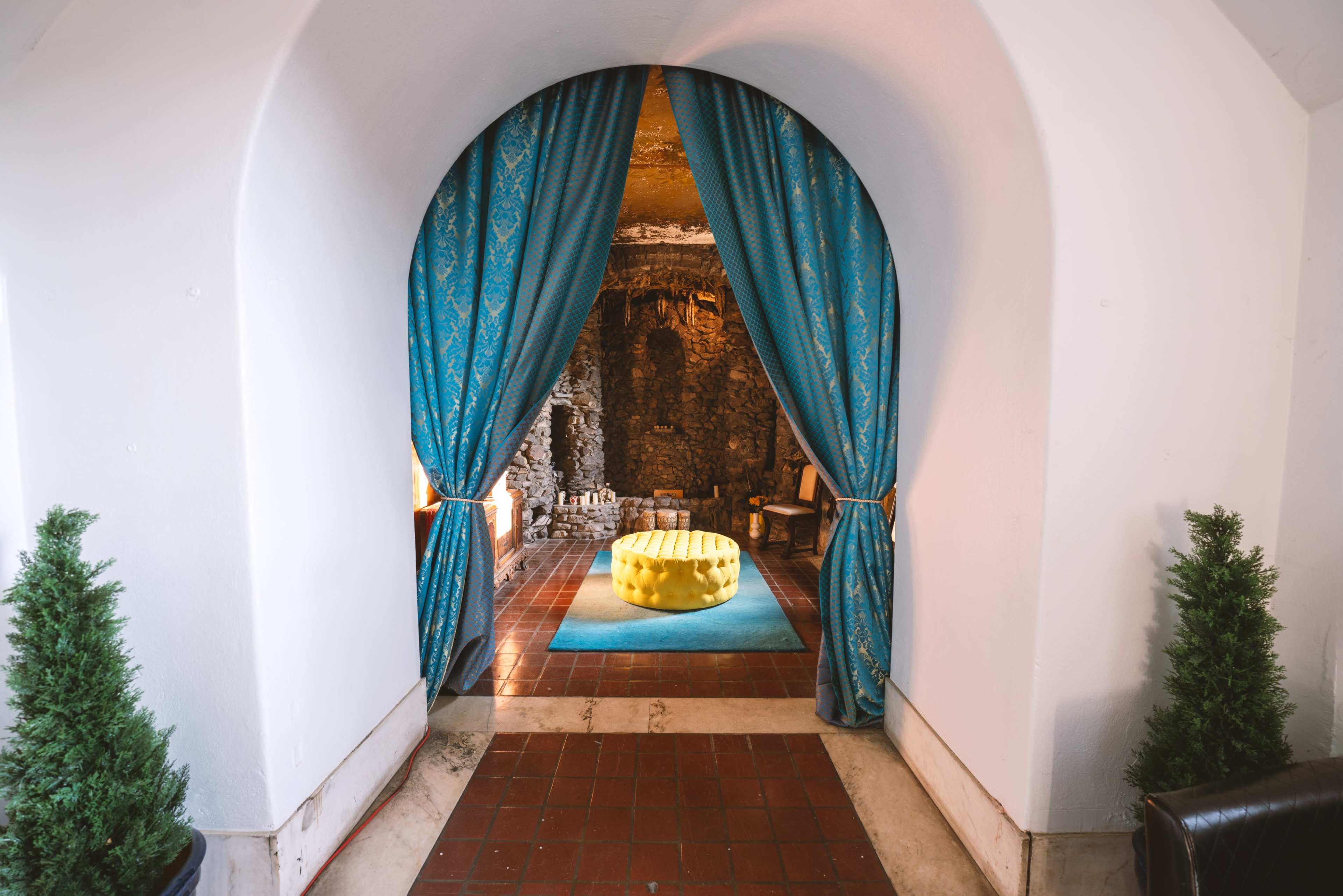 Indoor Grotto with all Original Stone and Murals, Munhall, PA | Off ...