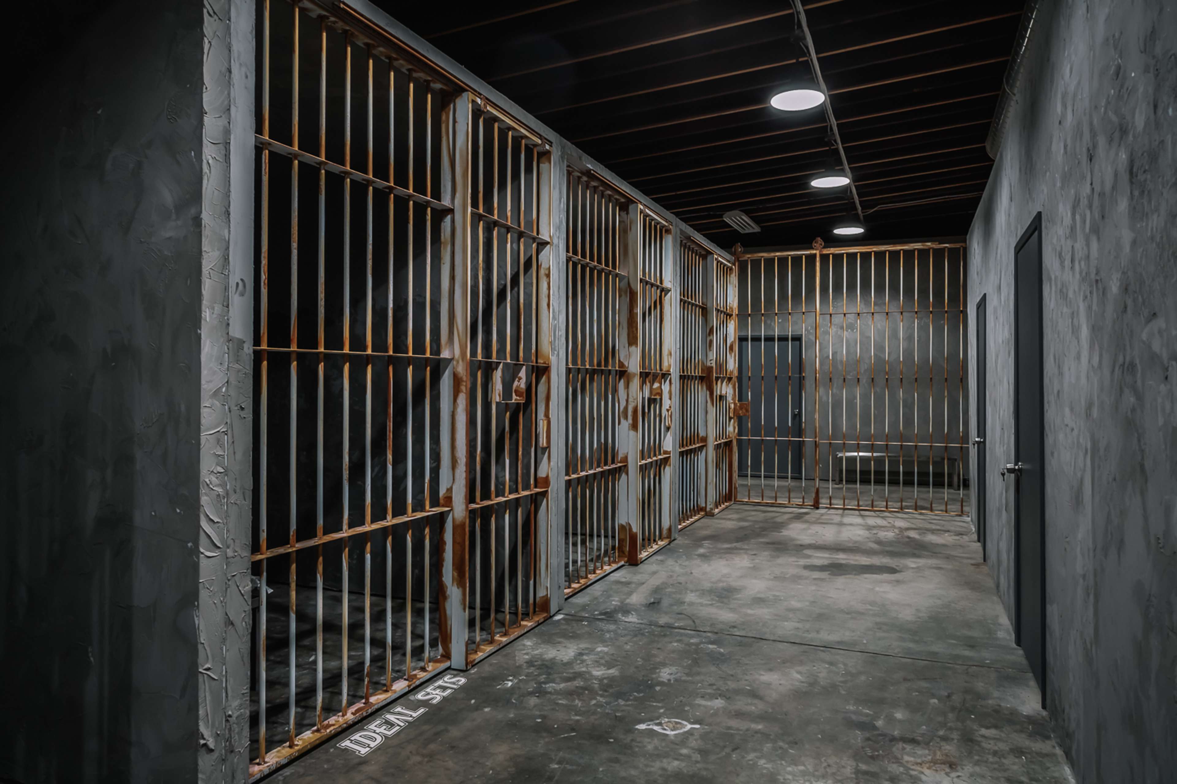 Los Angeles Prison Standing Set Jail Cell Set Filming Location with 20 ...