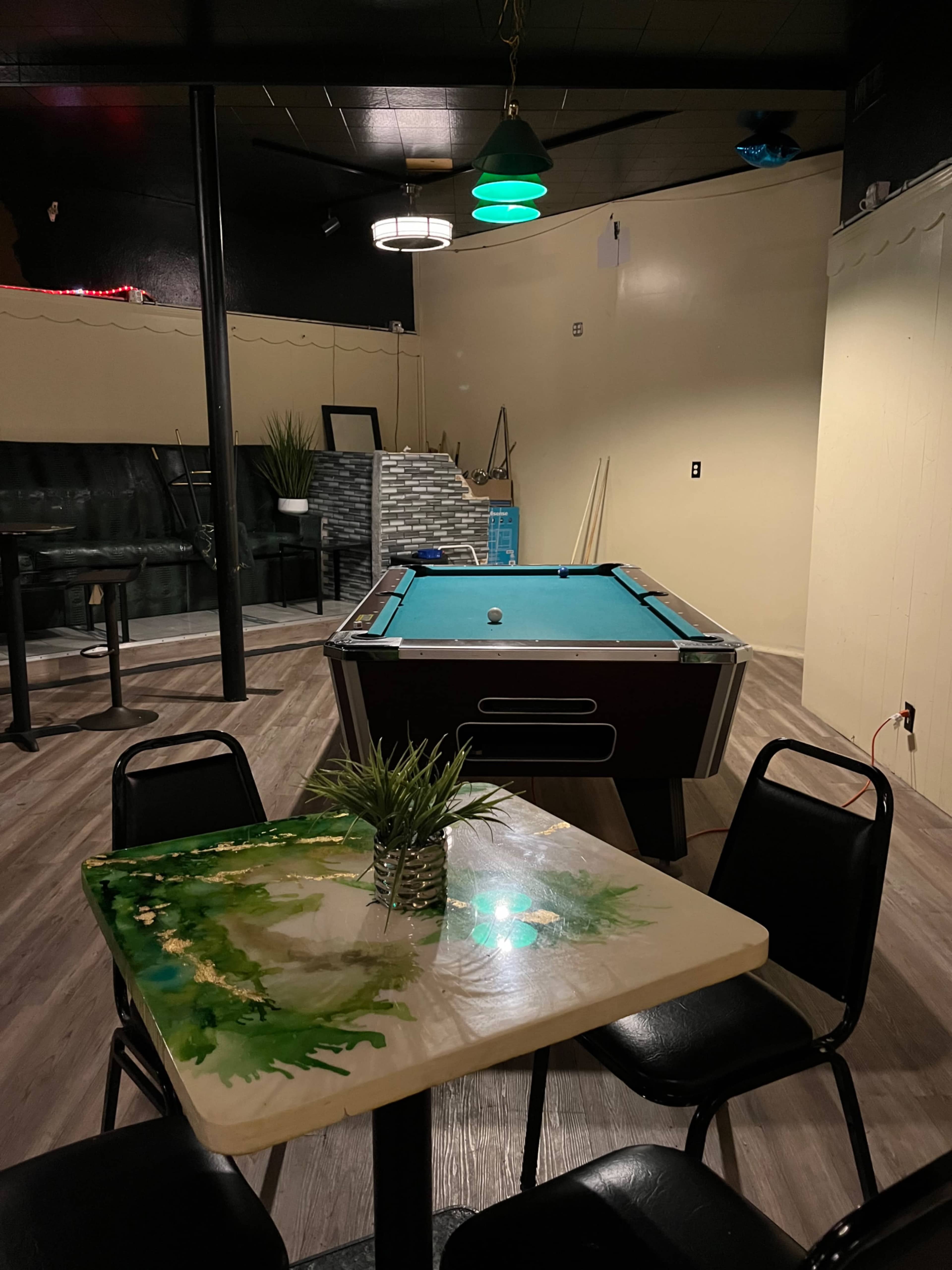 Unique Green forest Lounge, Cleveland, OH | Off-Site | Peerspace