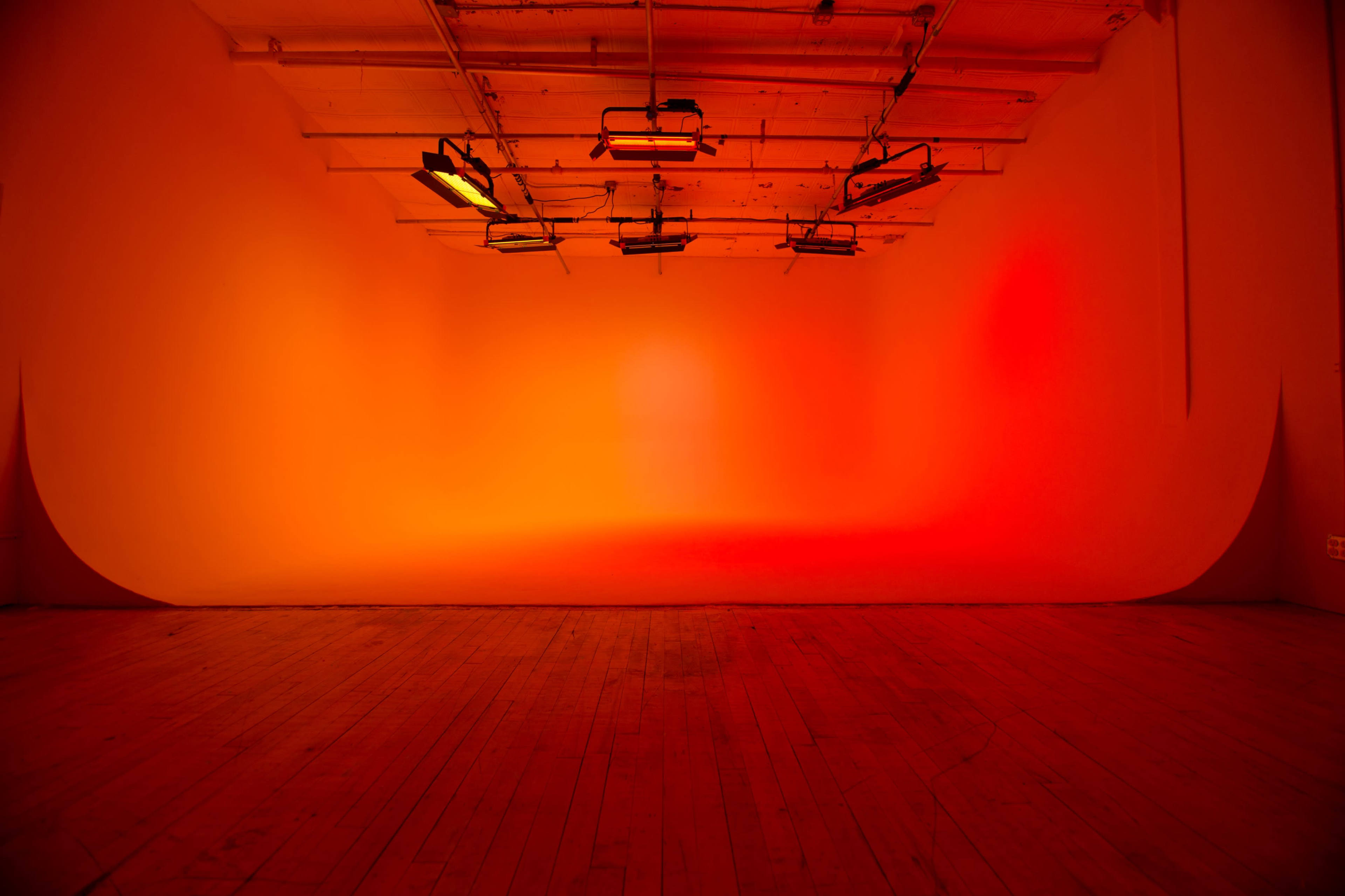 Popsicle Studios | Big 3 wall Cyclorama with RGB color LED lights ...