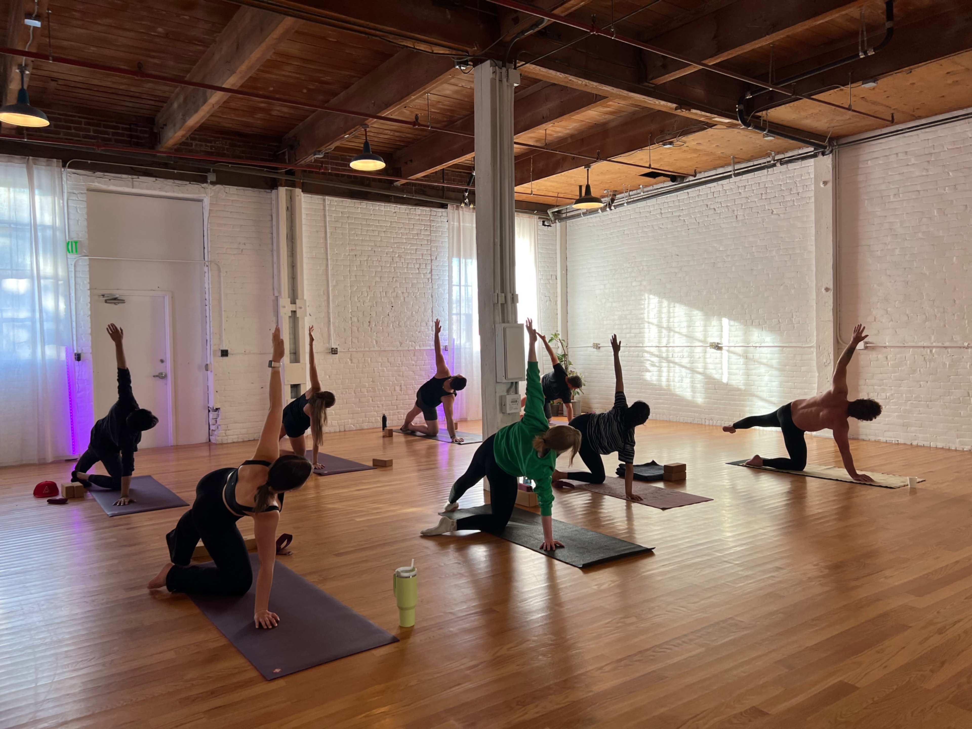 The Loom Yoga Studio | Industrial but soothing Yoga Studio, Therapy ...
