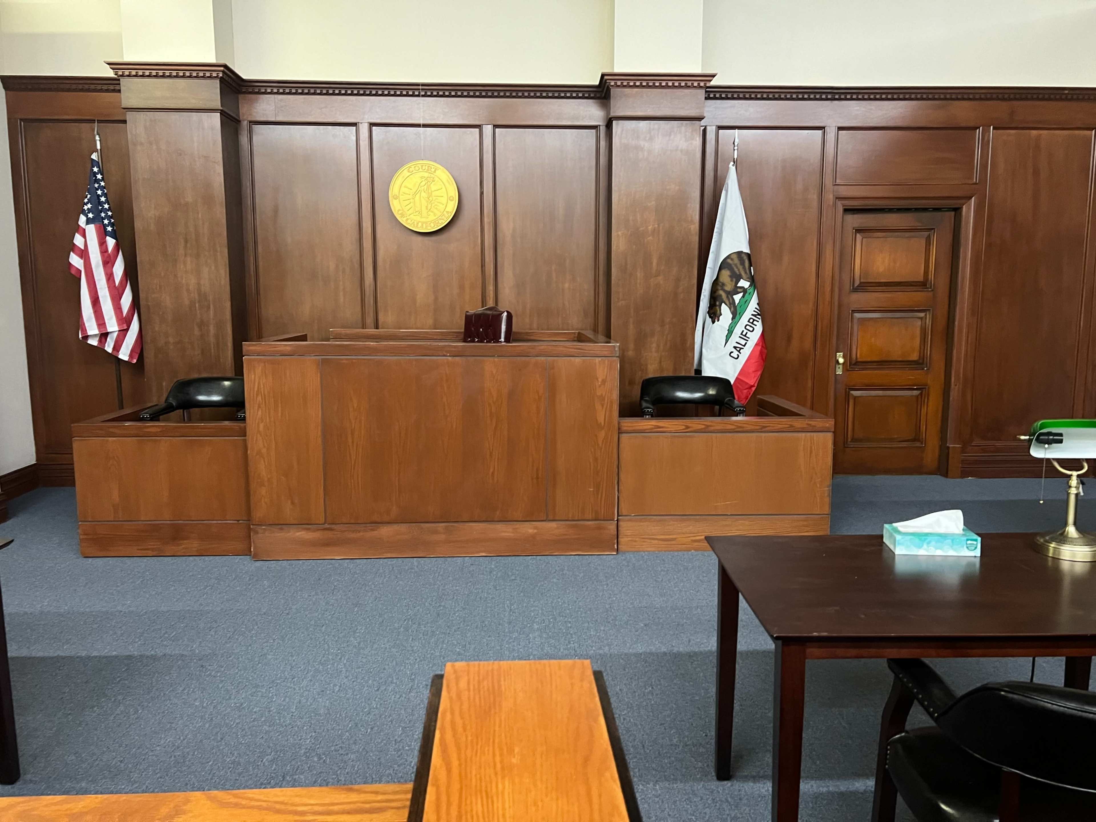 Courtroom, Church, Jail Cell, Other Sets, Van Nuys, Production Studio ...