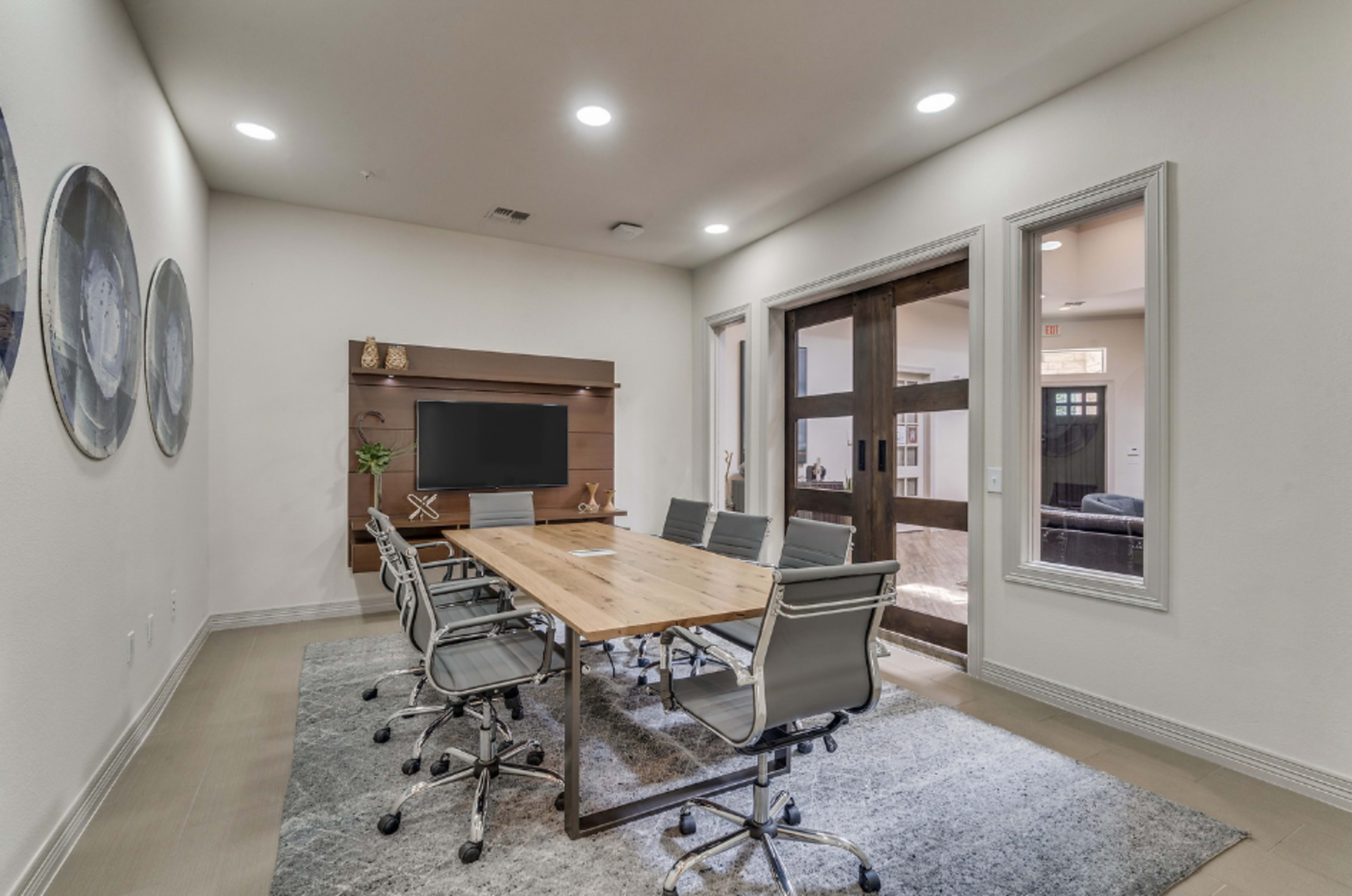 Contemporary Conference Room in Cedar Park, Cedar Park, TX | Production ...