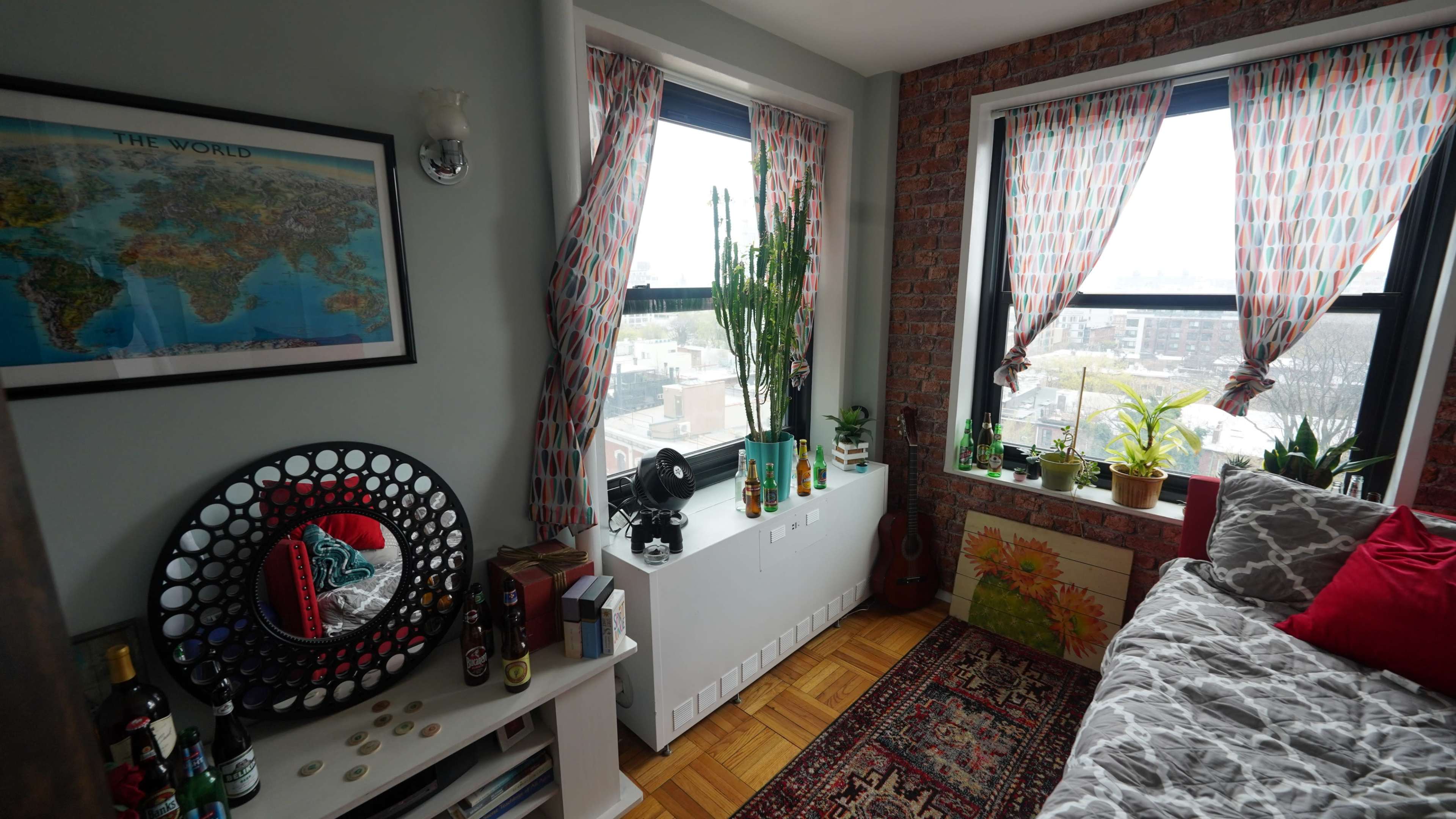 Moroccan Minimalist 10th Floor Clinton Hill Apartment With A View + Natural Light!, Brooklyn, NY ...