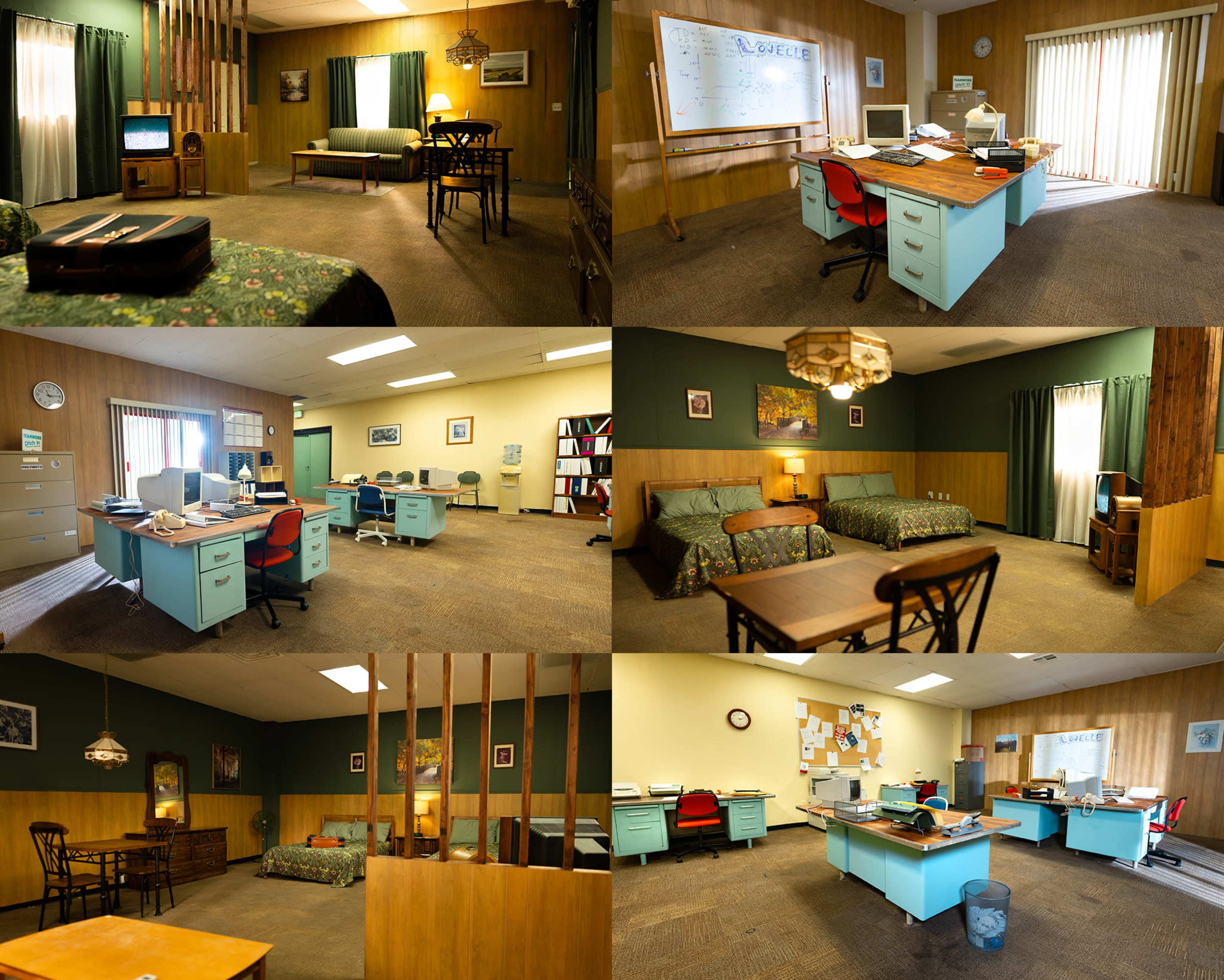 Vintage Office and Motel Room / Motel Reception Area, Los Angeles, CA ...