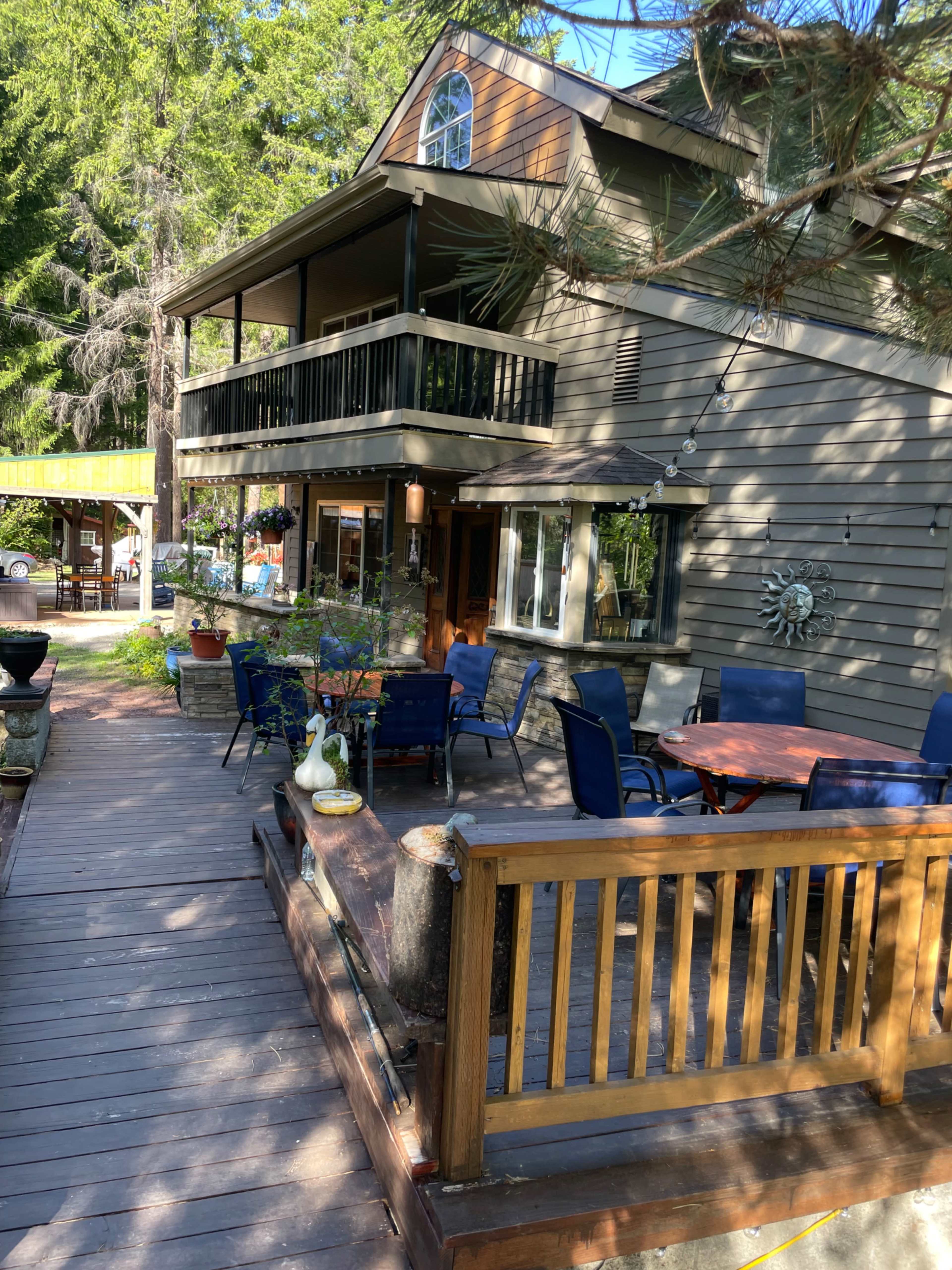 Rushing River Retreat | Riverfront lodge, old west town, waterfront ...