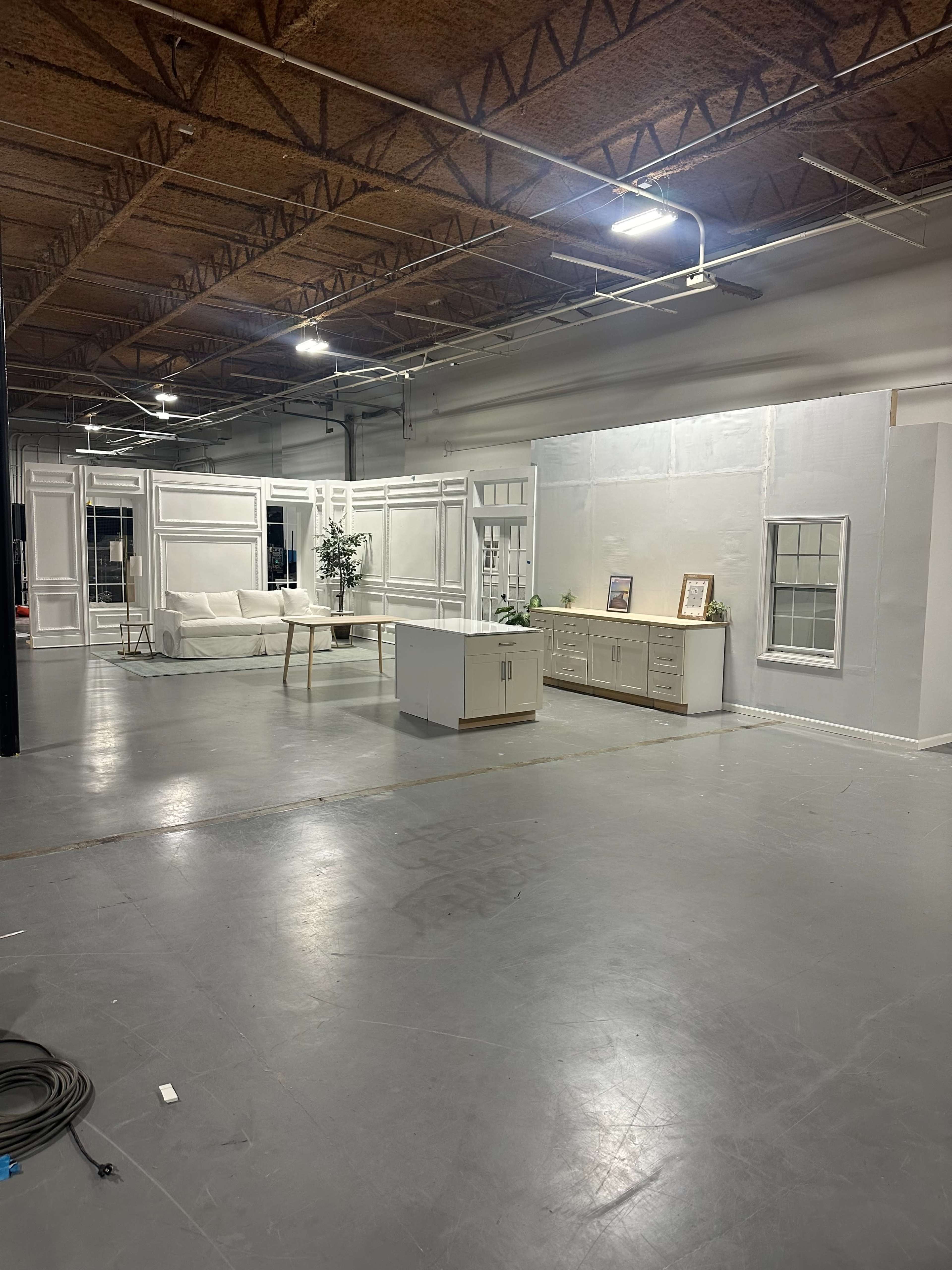 Stylized Studio Sets with a Living Room, Kitchen, & Bedroom, Houston ...