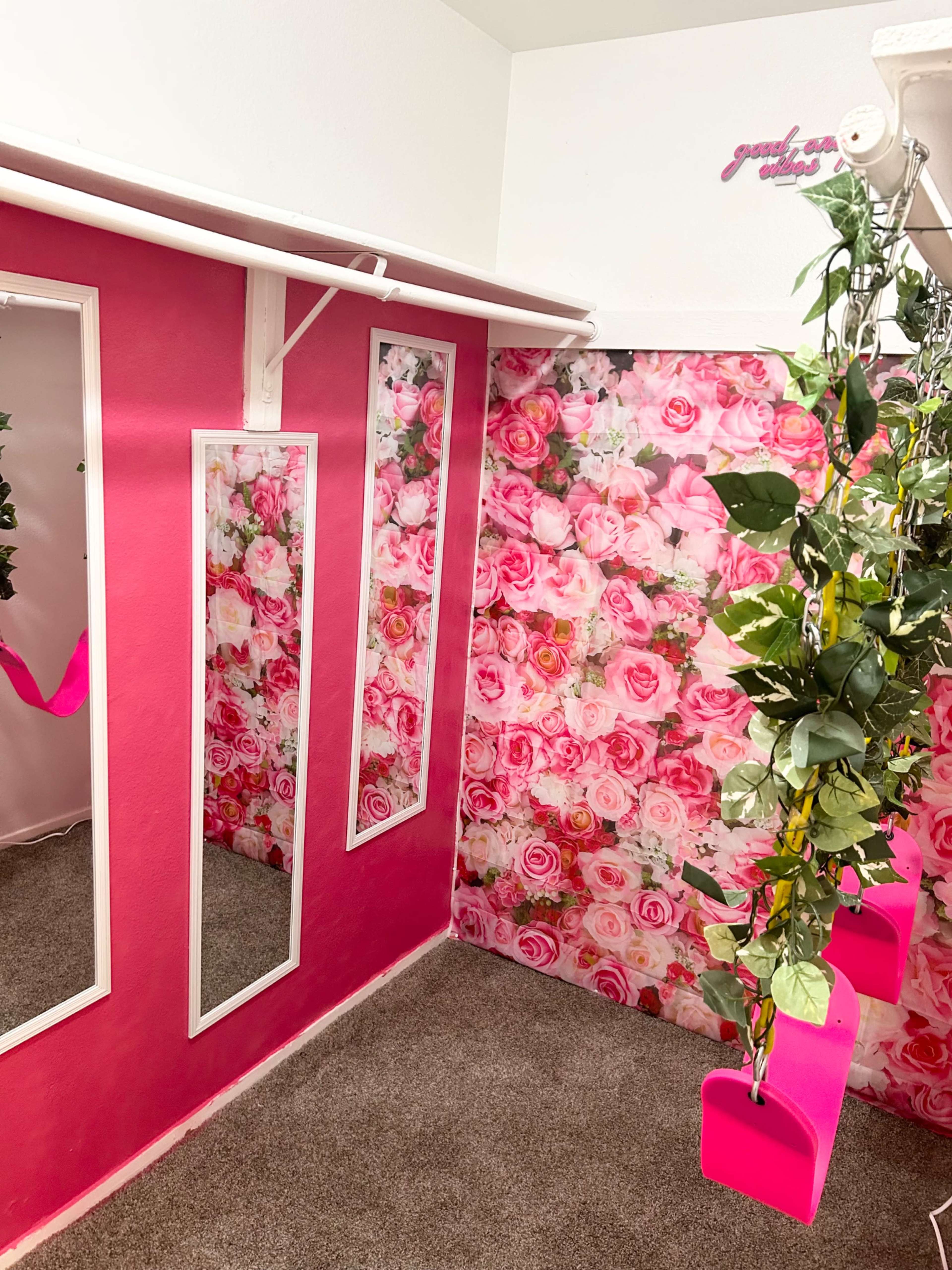 Pink Selfie Room in Midtown Apartment, Houston, TX | Production | Peerspace