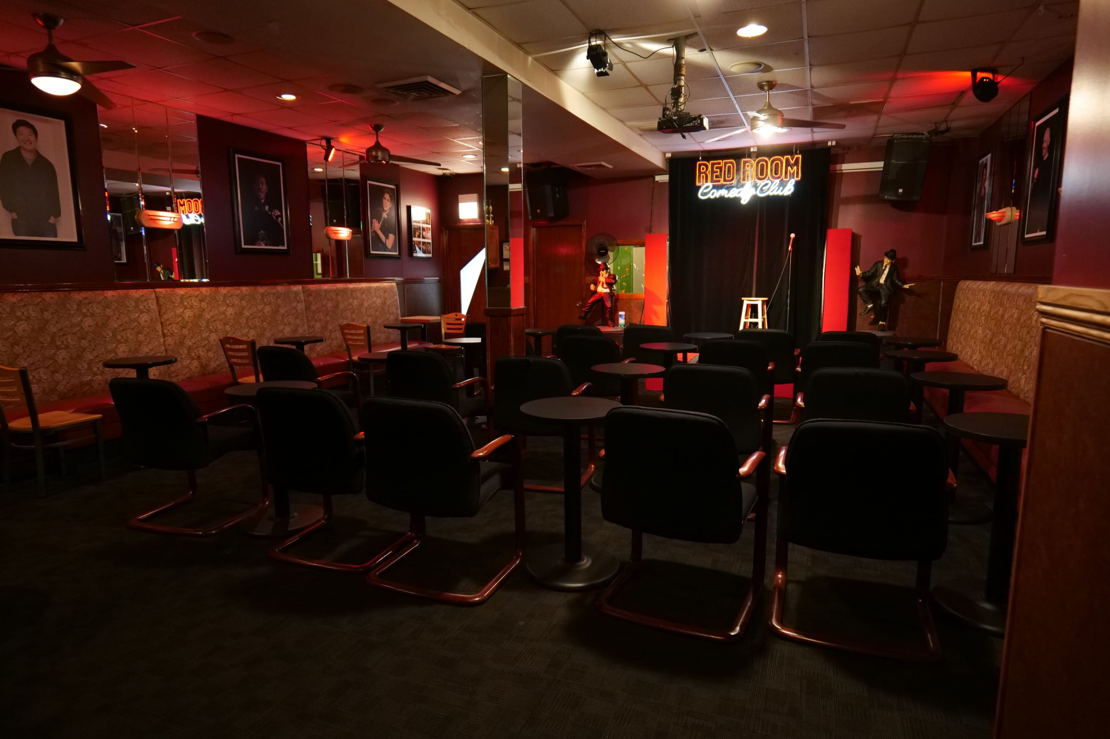 RED ROOM Comedy Club | Comedy Club/Theater in Rogers Park with a stage ...