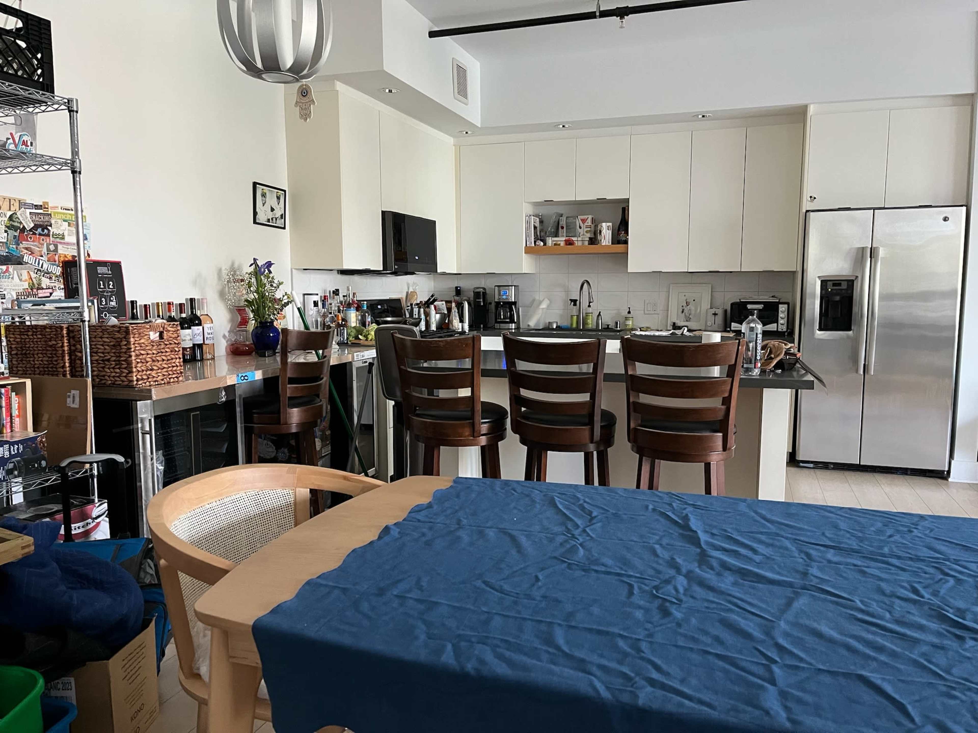 Larchmont Village Loft with working Kitchen Setting and Community Table ...