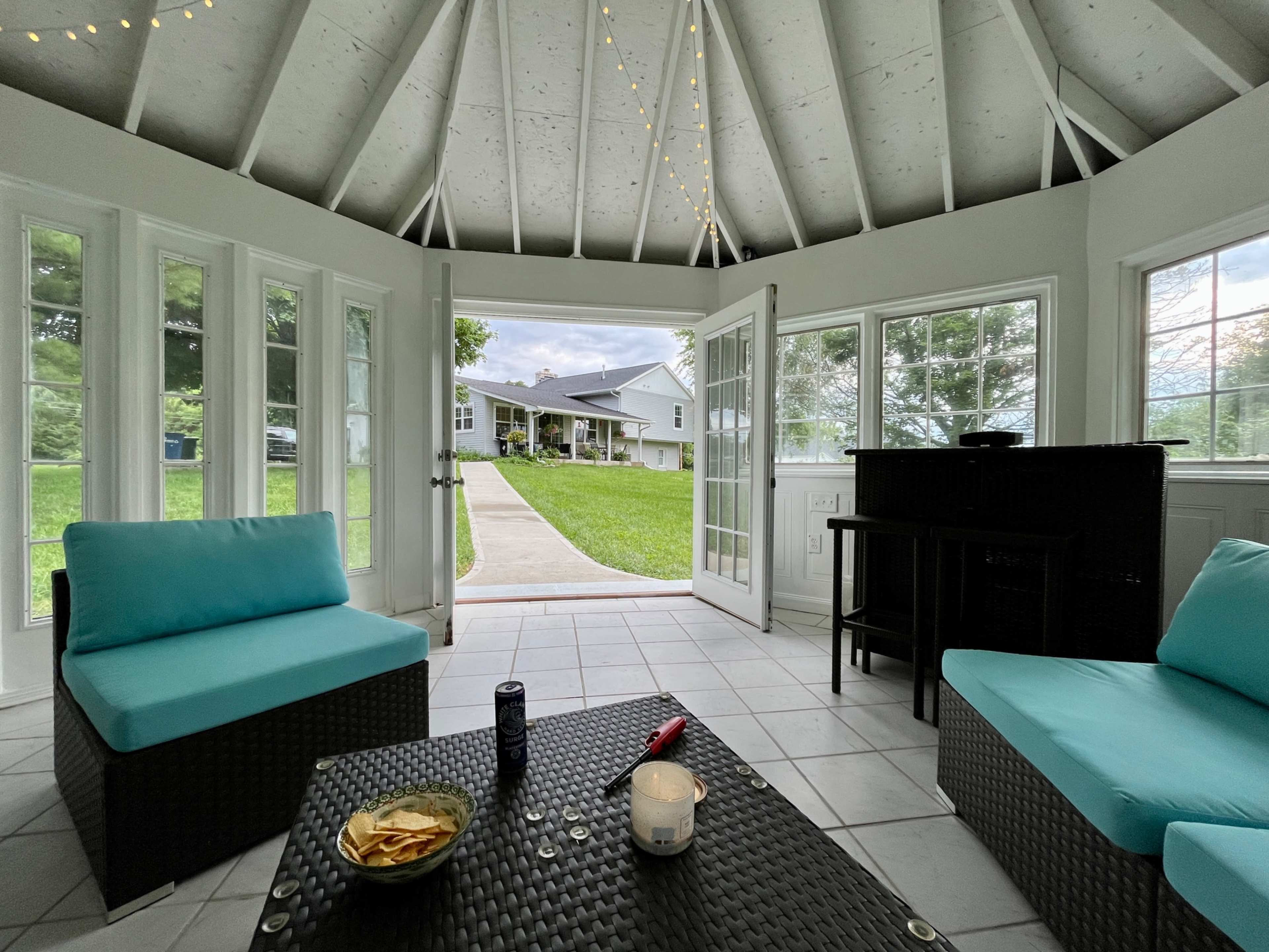 A Beautiful Gazebo Surrounded by Trees and Green Space., Galena, OH ...