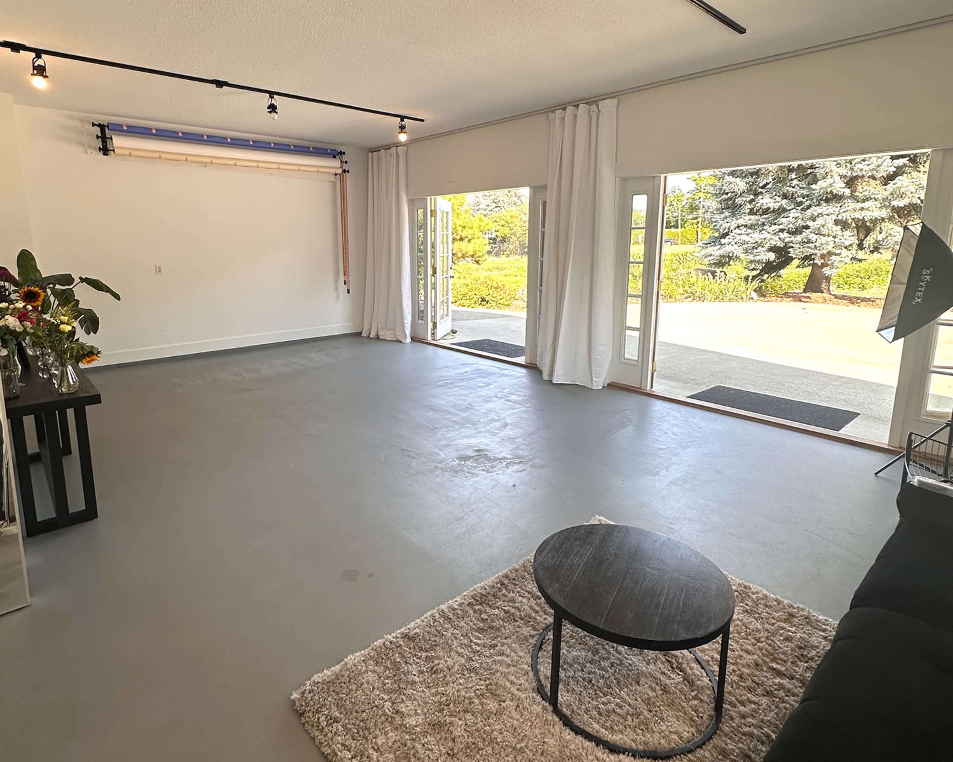 Clean White Aesthetic Photo Studio on a farm, Kelowna | Production ...