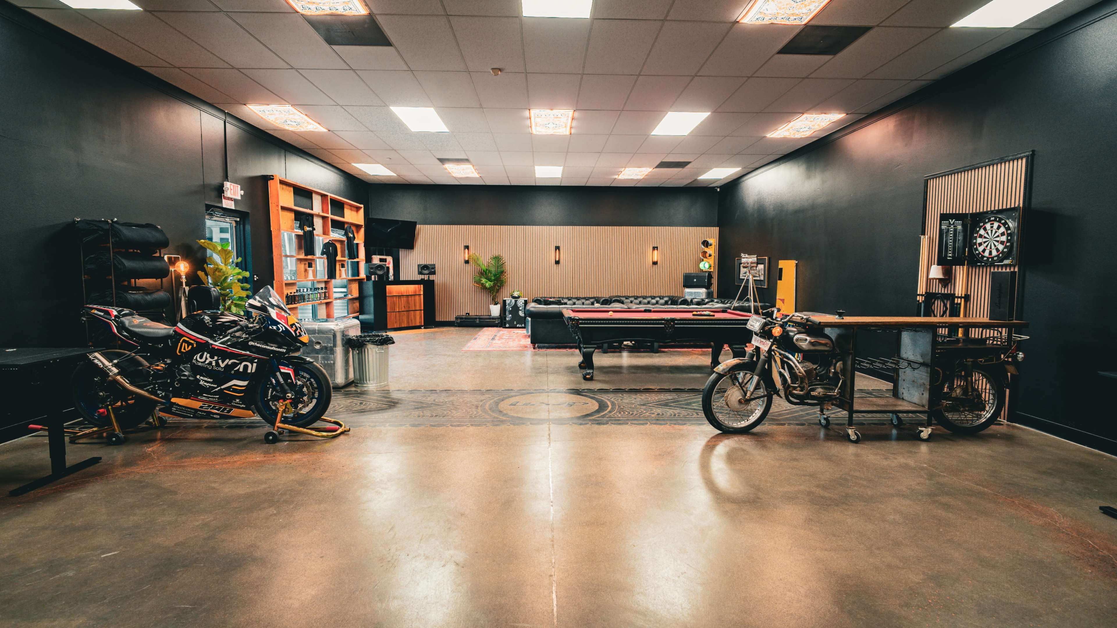 Drvn Supercar Social Club | Expansive Urban Loft with Drive-In Access ...