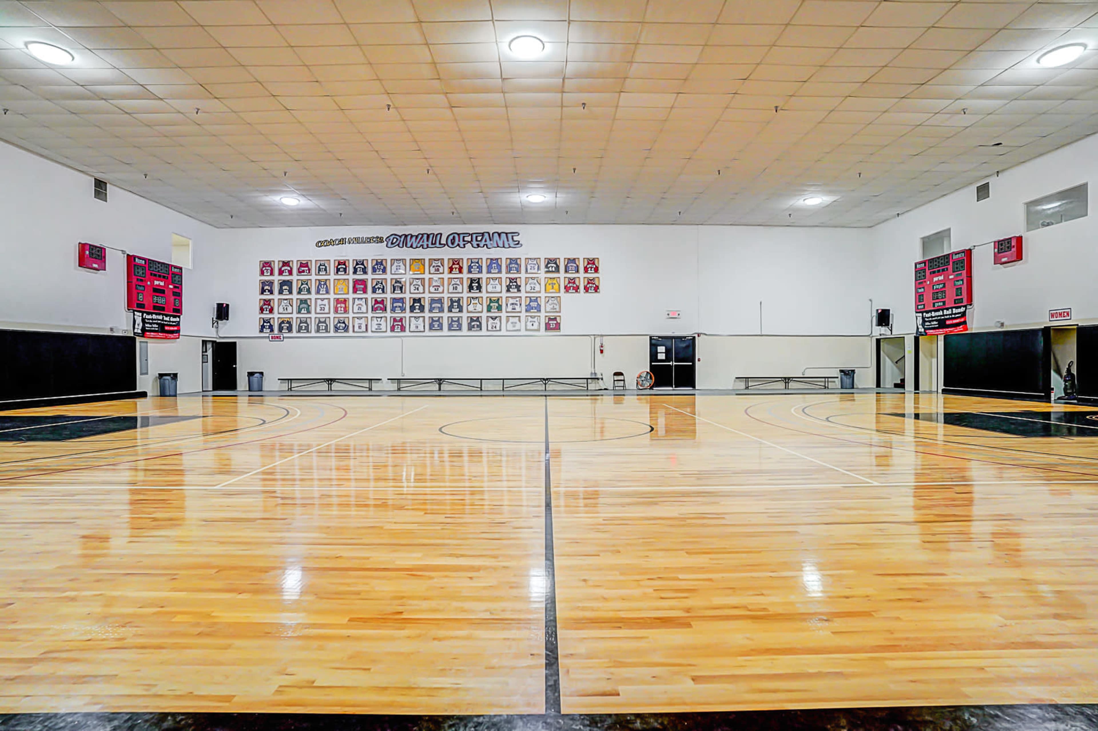 Amazing Private Regulation Basketball Gym with Great lighting perfect ...