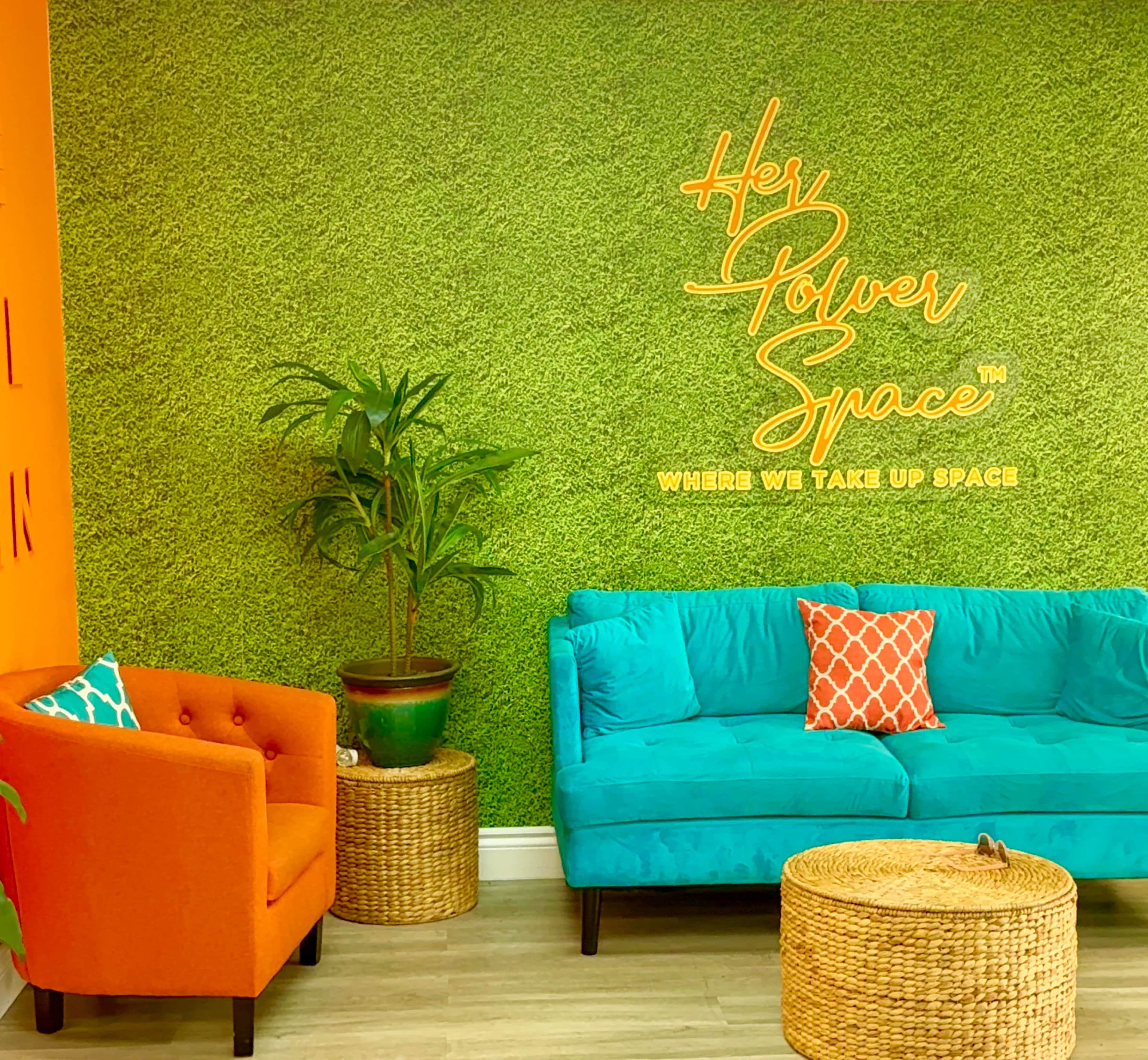 Her Power Space | Event Space with Great Vibes Beautiful Courtyard ...