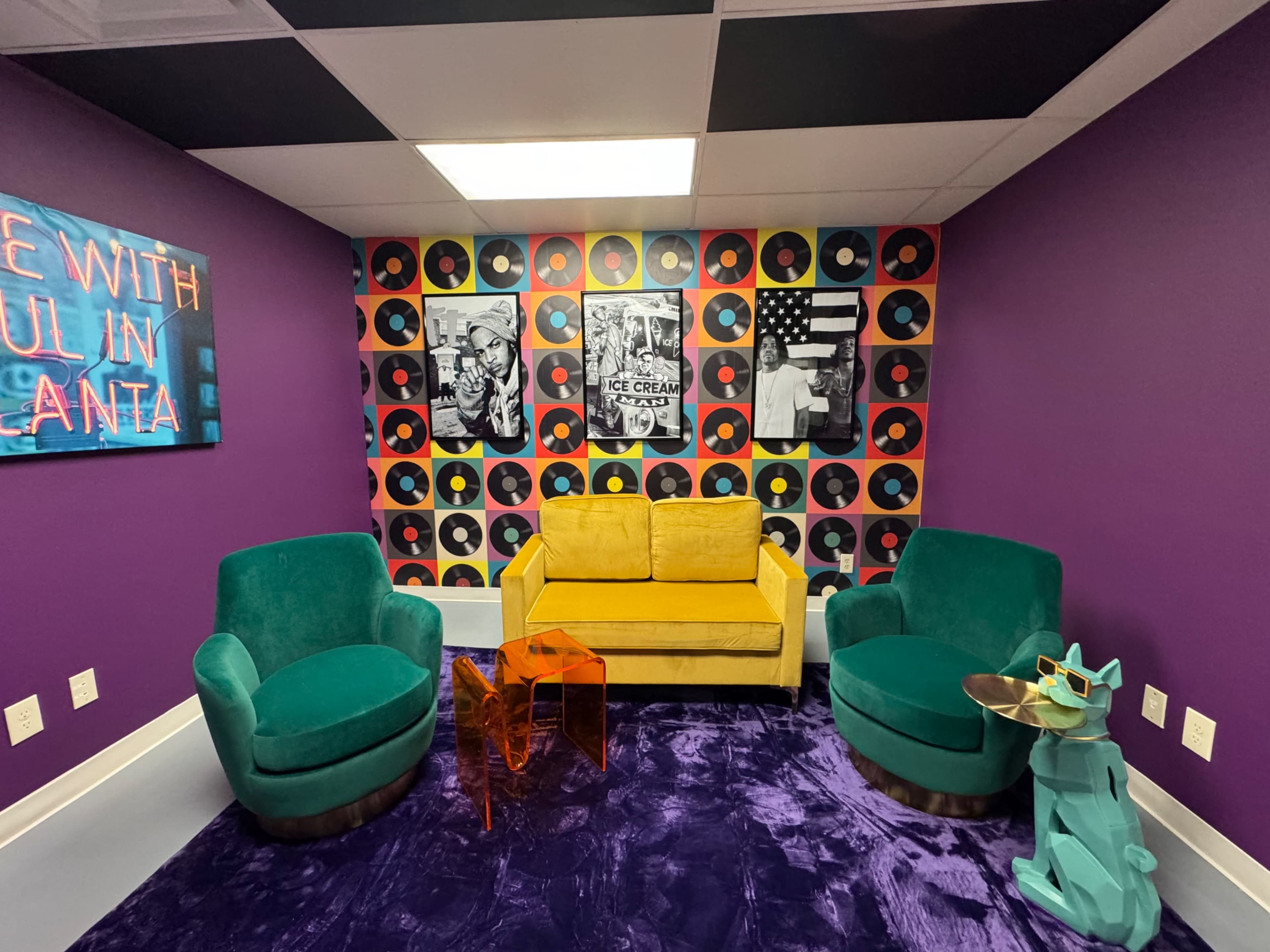 Edgewood Vibes Vinyl Themed Lounge, Atlanta, GA | Production | Peerspace