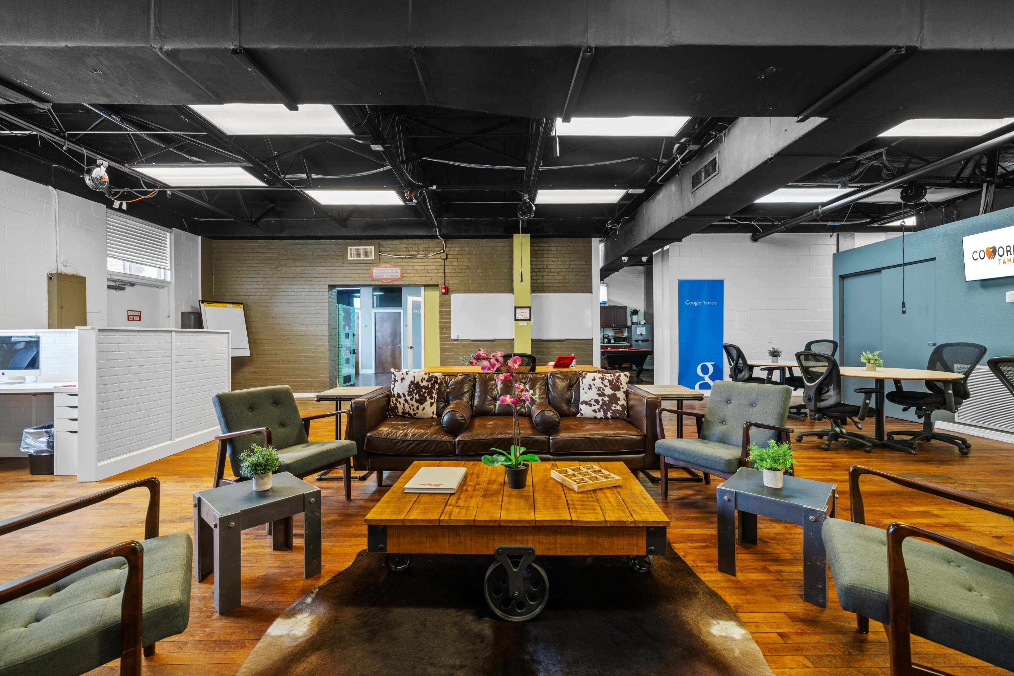 Open Working Space in Vibrant Industrial Building, Tampa, FL | Off-Site ...