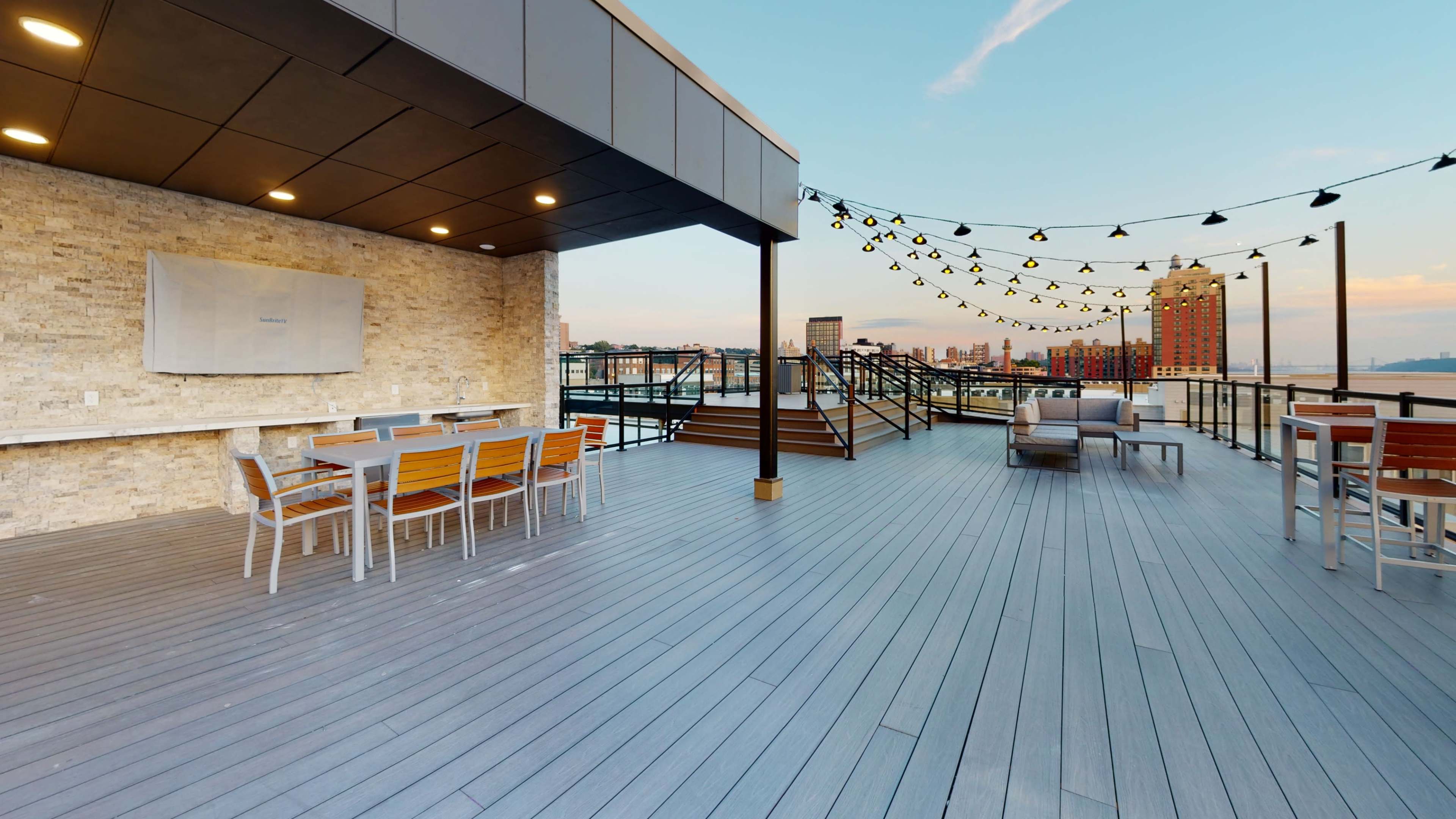 Rooftop with view of the Hudson River, Yonkers, NY | Off-Site | Peerspace