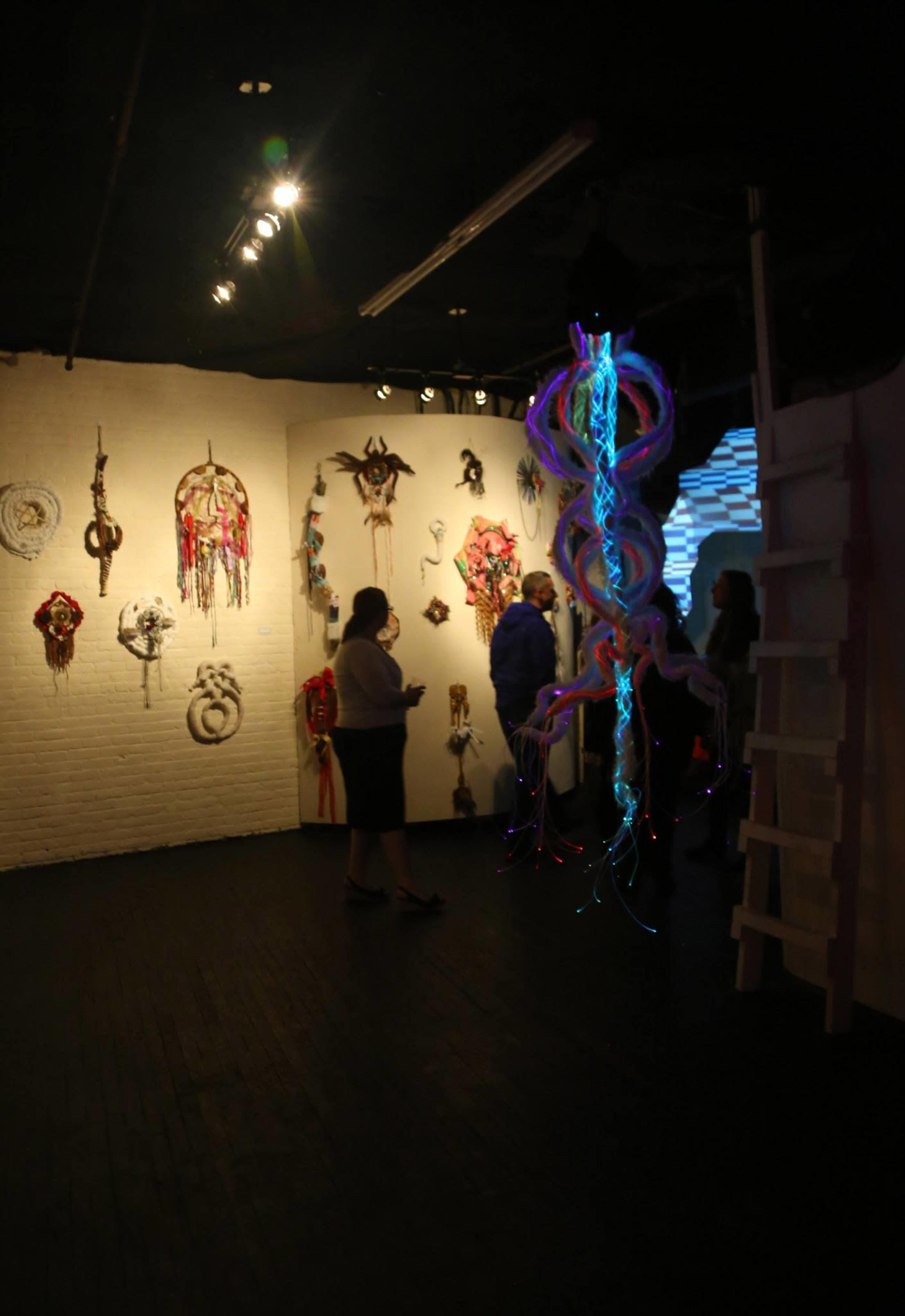 Glitch Gallery | Boston immersive projection space at an underground ...