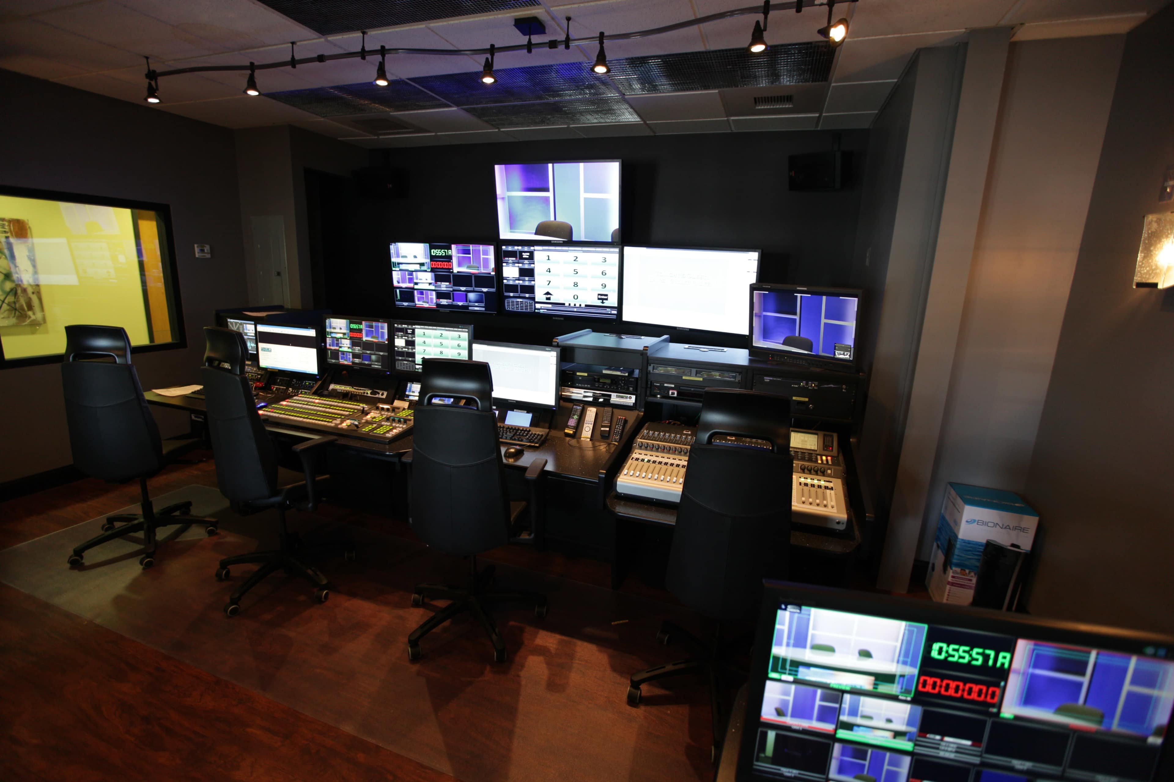 Another Age Productions | Black Box Broadcast Studio with Control Room, Newton, MA | Production ...