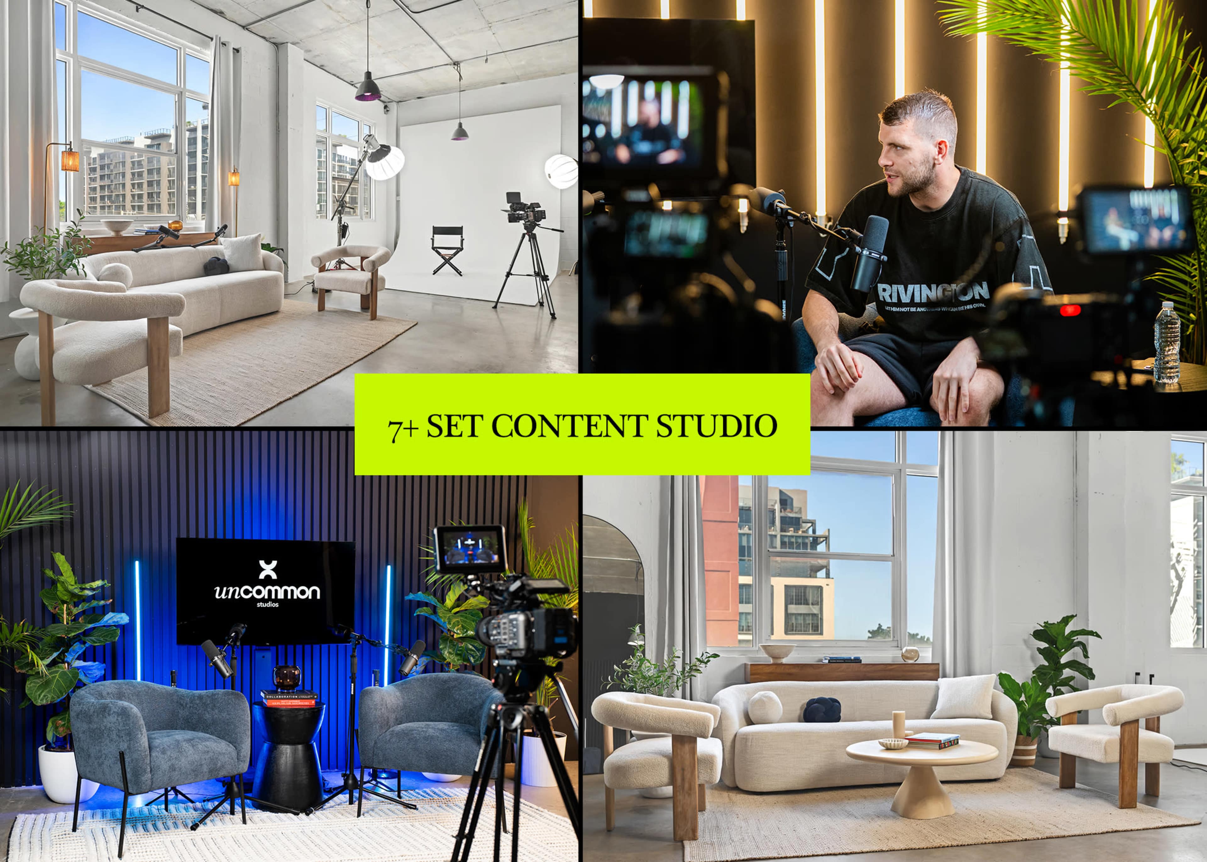 unCommon Studios | Video, Podcast & Photography, Multi-Set Wynwood Loft ...